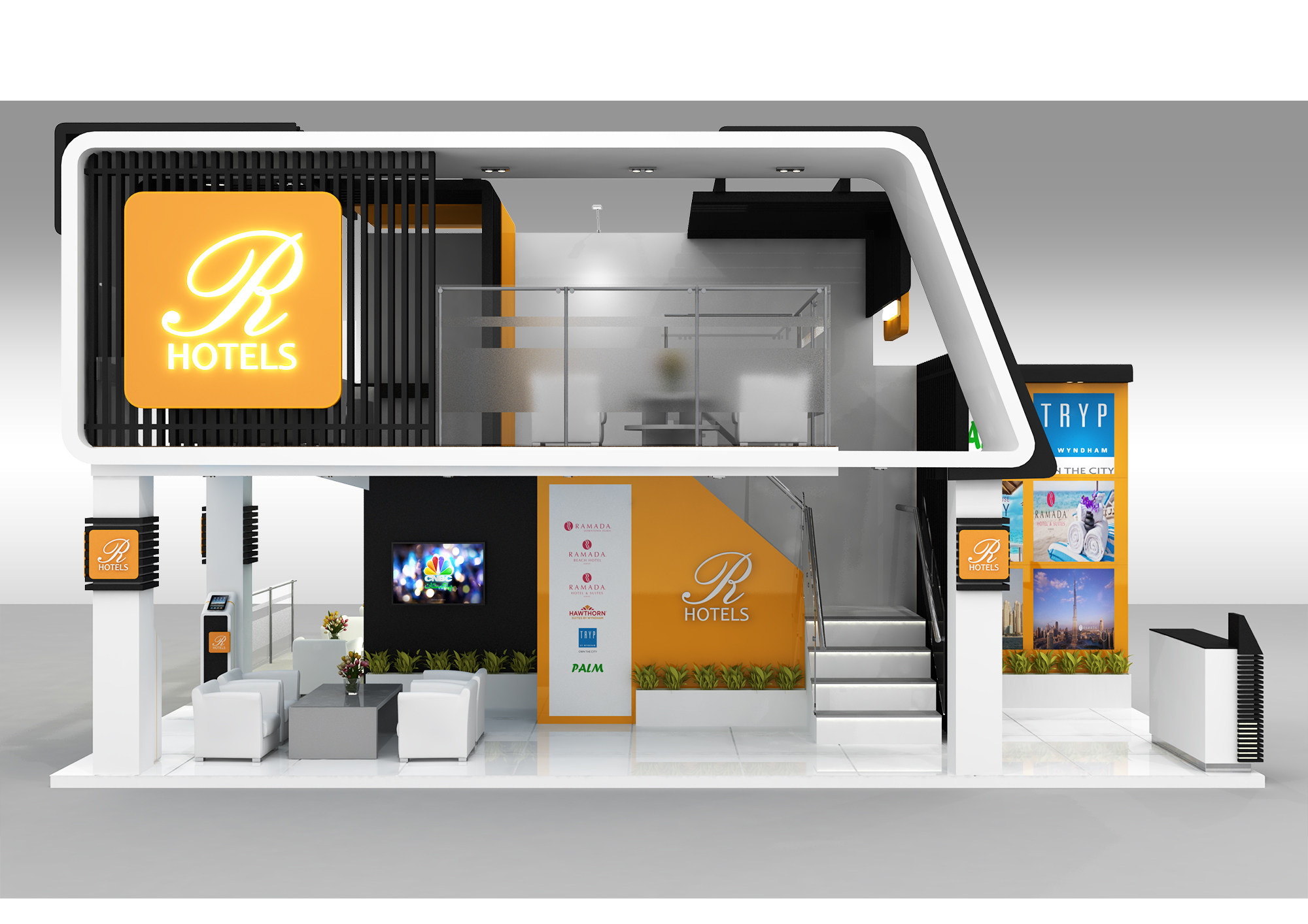 R Hotel Stand Proposal (ATM 2015) Double Decker by Rodel Ofiaza at ...