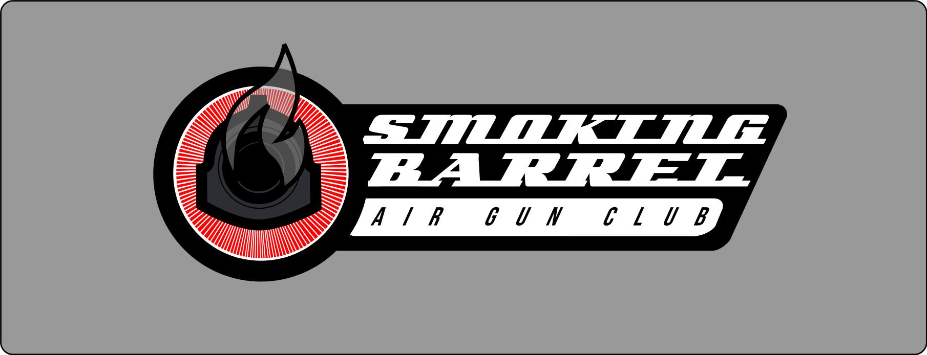 Smoking Barrel Air rifle Club logo by Christopher Ugale at Coroflot.com
