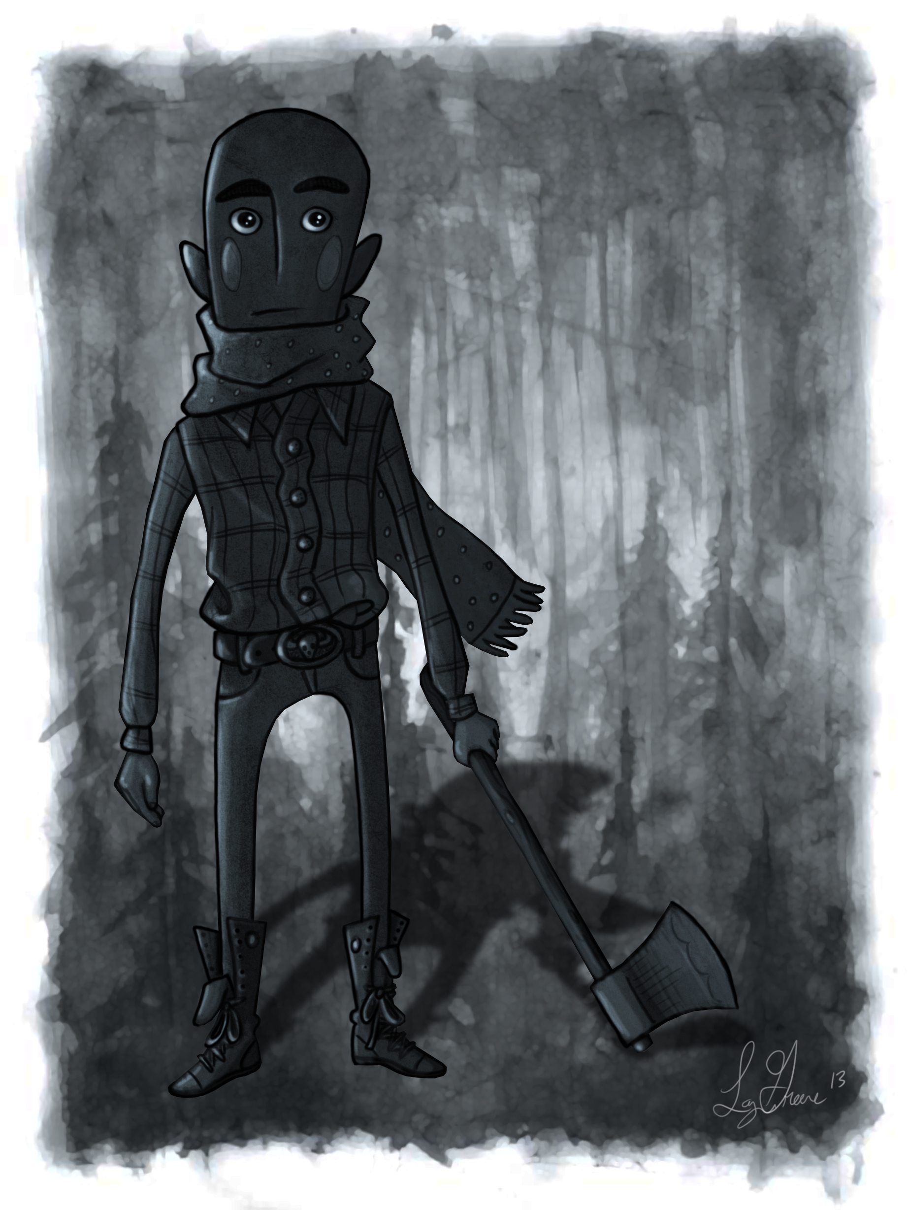 Timber Character Concepts by Logan Greene at Coroflot.com