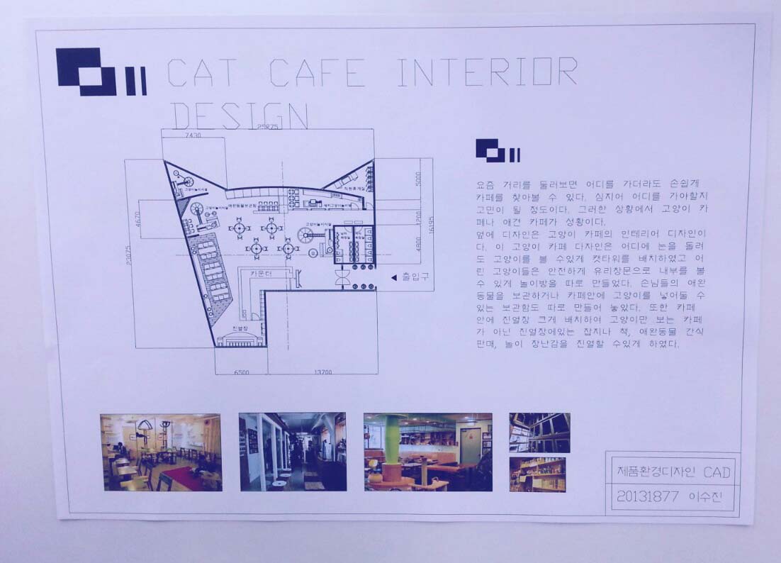 cat cafe Interior Design by sujin lee at Coroflot.com