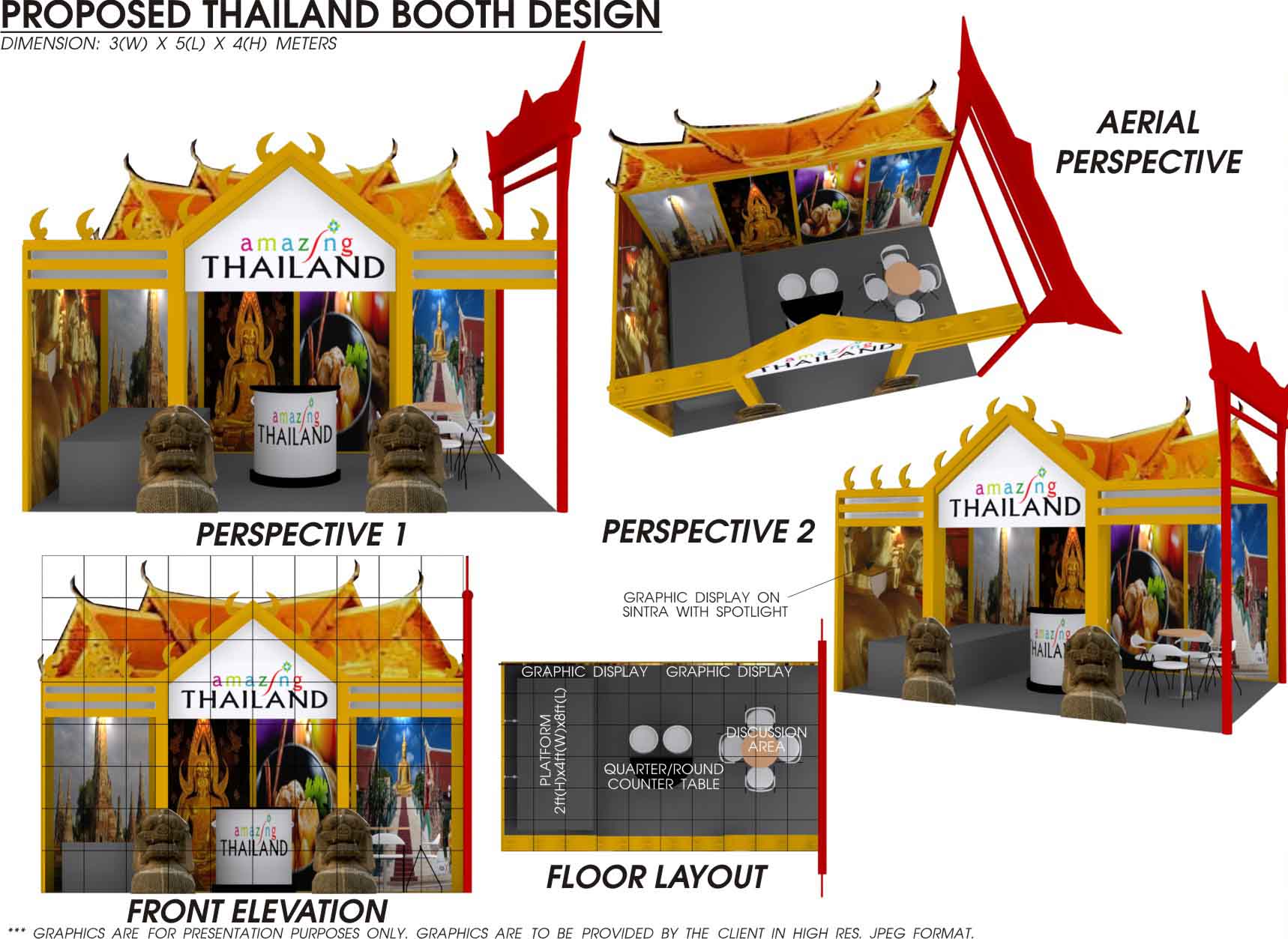 THAILAND BOOTH by Jan Claesz Montaña at Coroflot.com