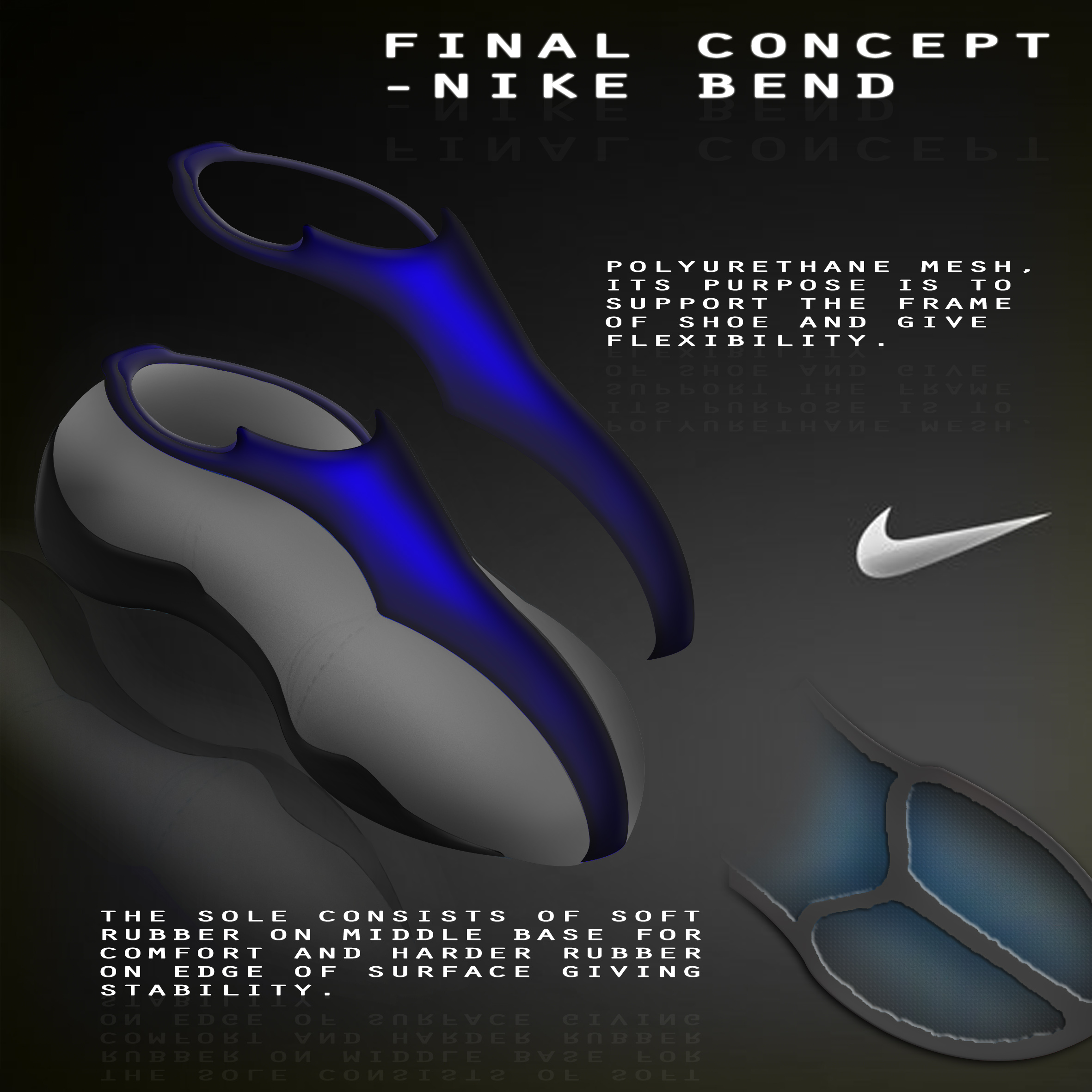 NIKE Hybrid Bend Shoe Concept by Ashir Khan at Coroflot.com