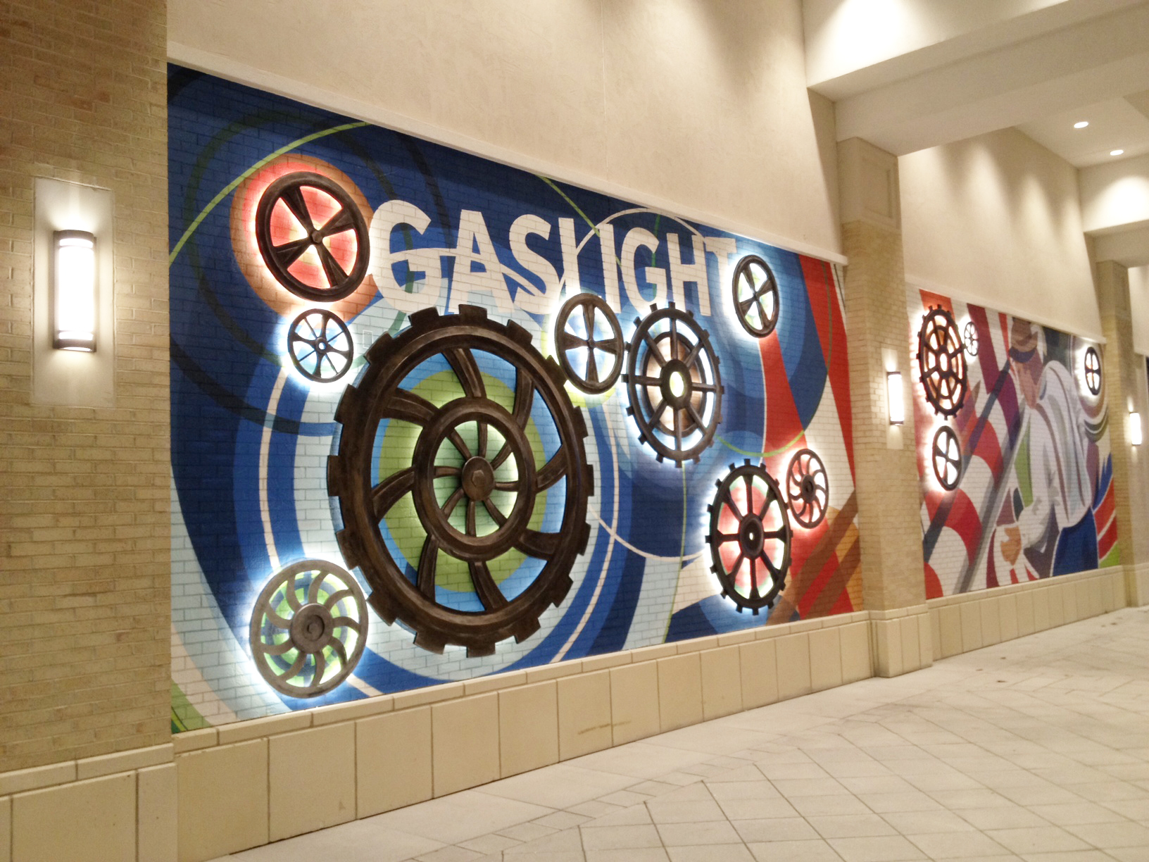 Easton Town Center Gateway Murals by Jeremy Jarvis - Jarvis Art Studio ...