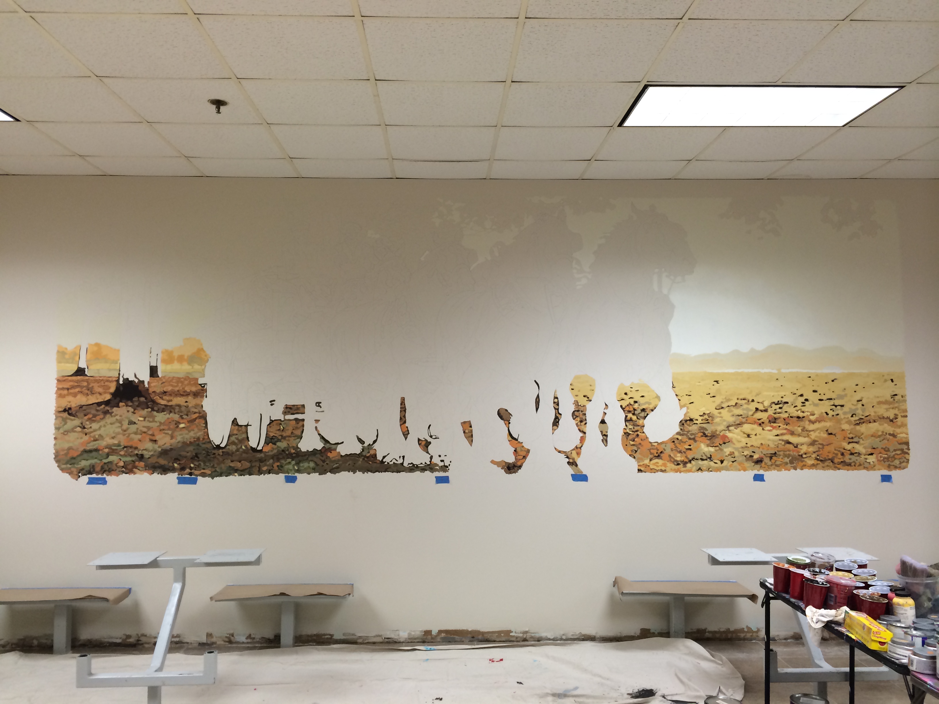 Anheuser-Busch Clydesdale Mural by Jeremy Jarvis - Jarvis Art Studio ...