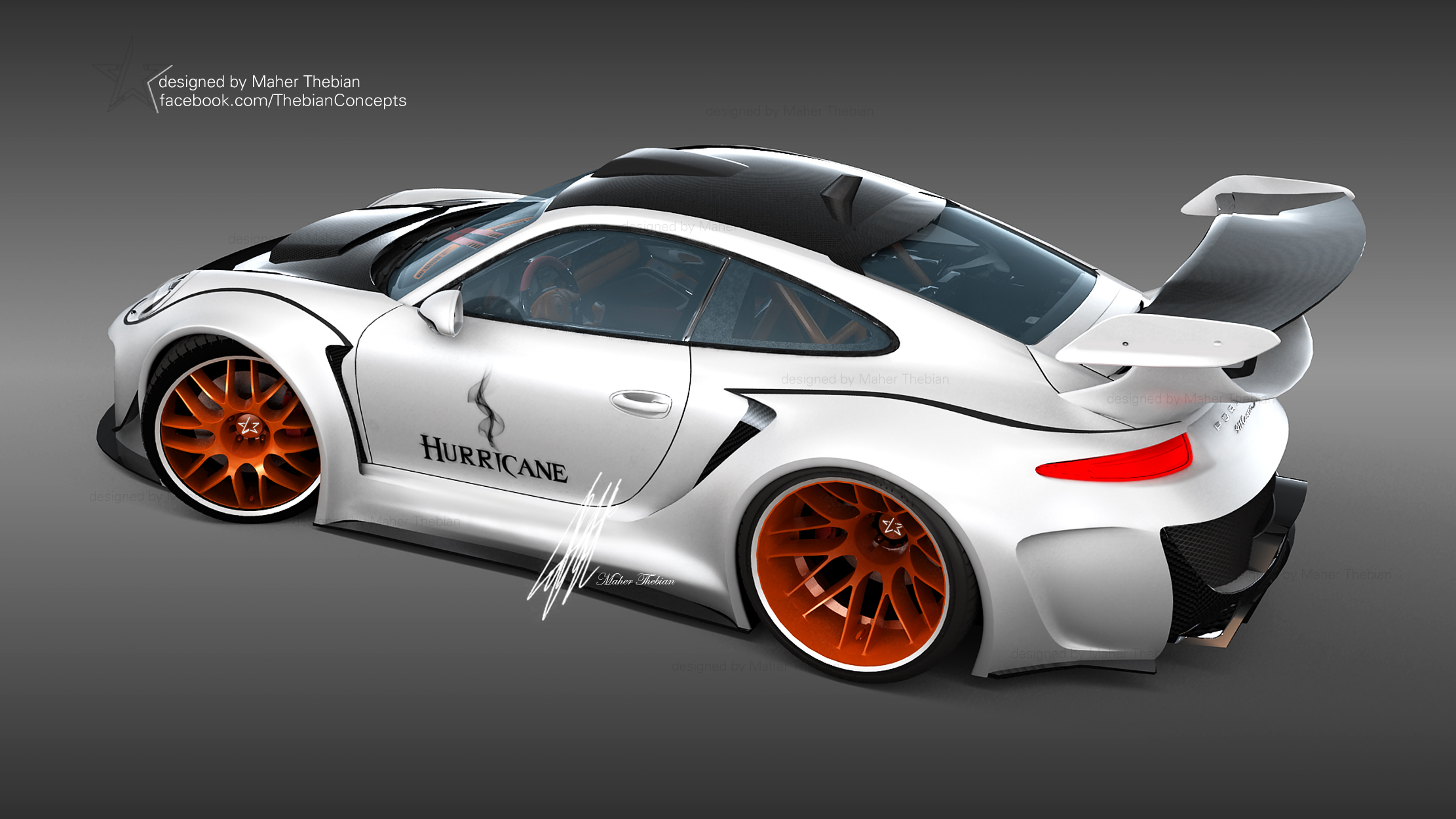 Porsche Hurricane Sports Package by Maher Thebian at Coroflot.com