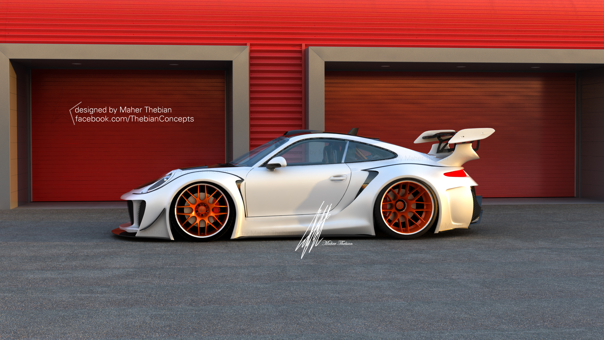 Porsche Hurricane Sports Package by Maher Thebian at Coroflot.com