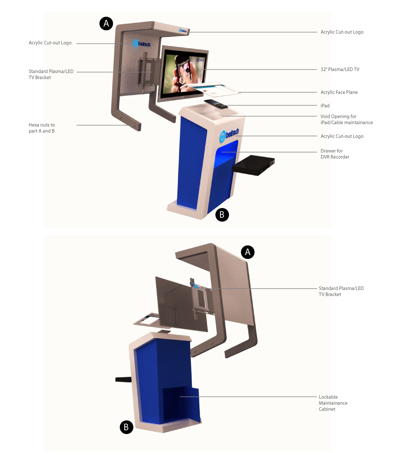 Industrial Product Design - Beltech CCTV Info Kiosk by HafidzMoro Moro ...