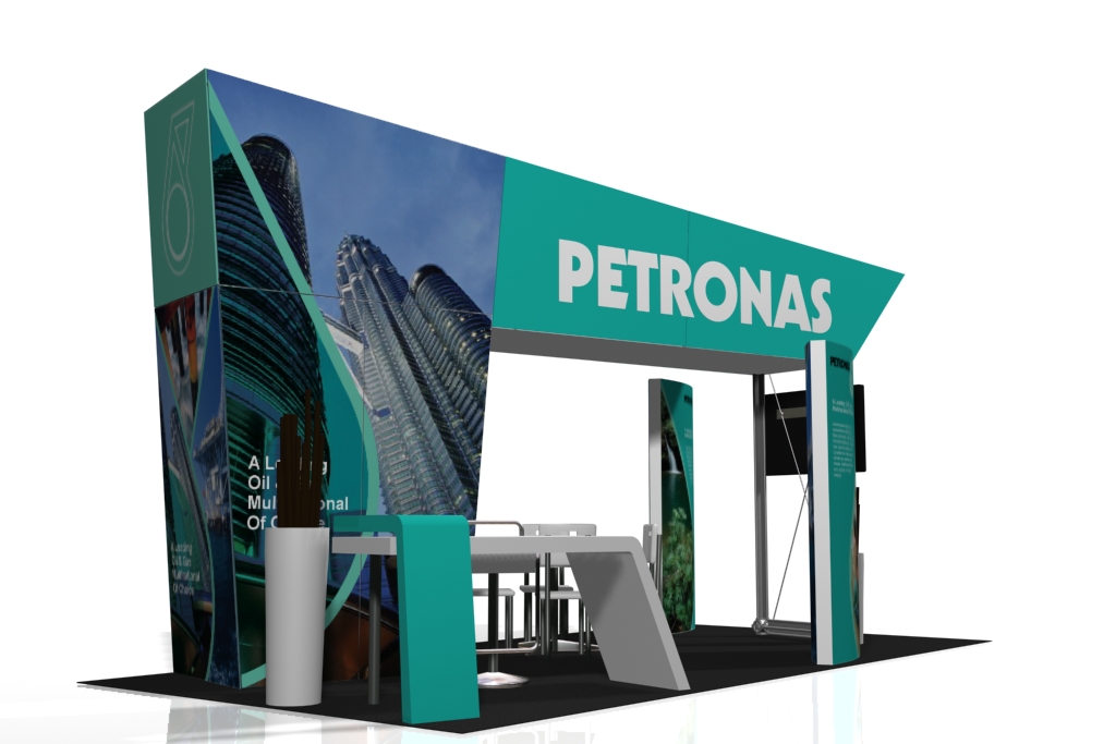 Exhibition Design - Petronas by HafidzMoro Moro at Coroflot.com