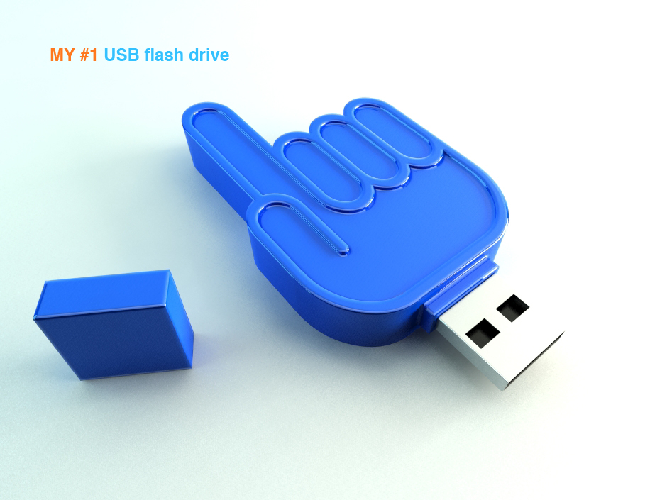 5 fun ideas for USB flash drives by Lucas Couto at Coroflot.com