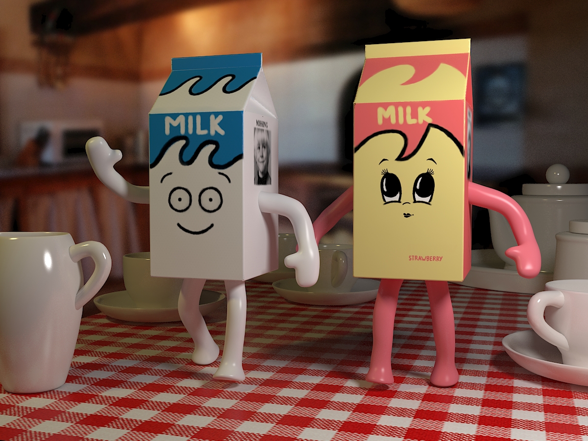 milk and milky by Jose Luis Fernandez at Coroflot.com