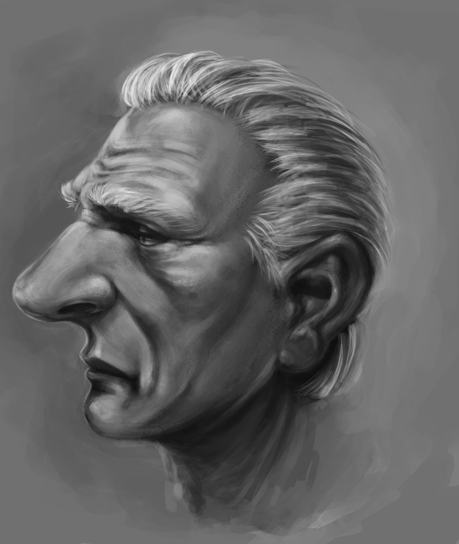 Bernard Caricature Study by Christina Lynch at Coroflot.com