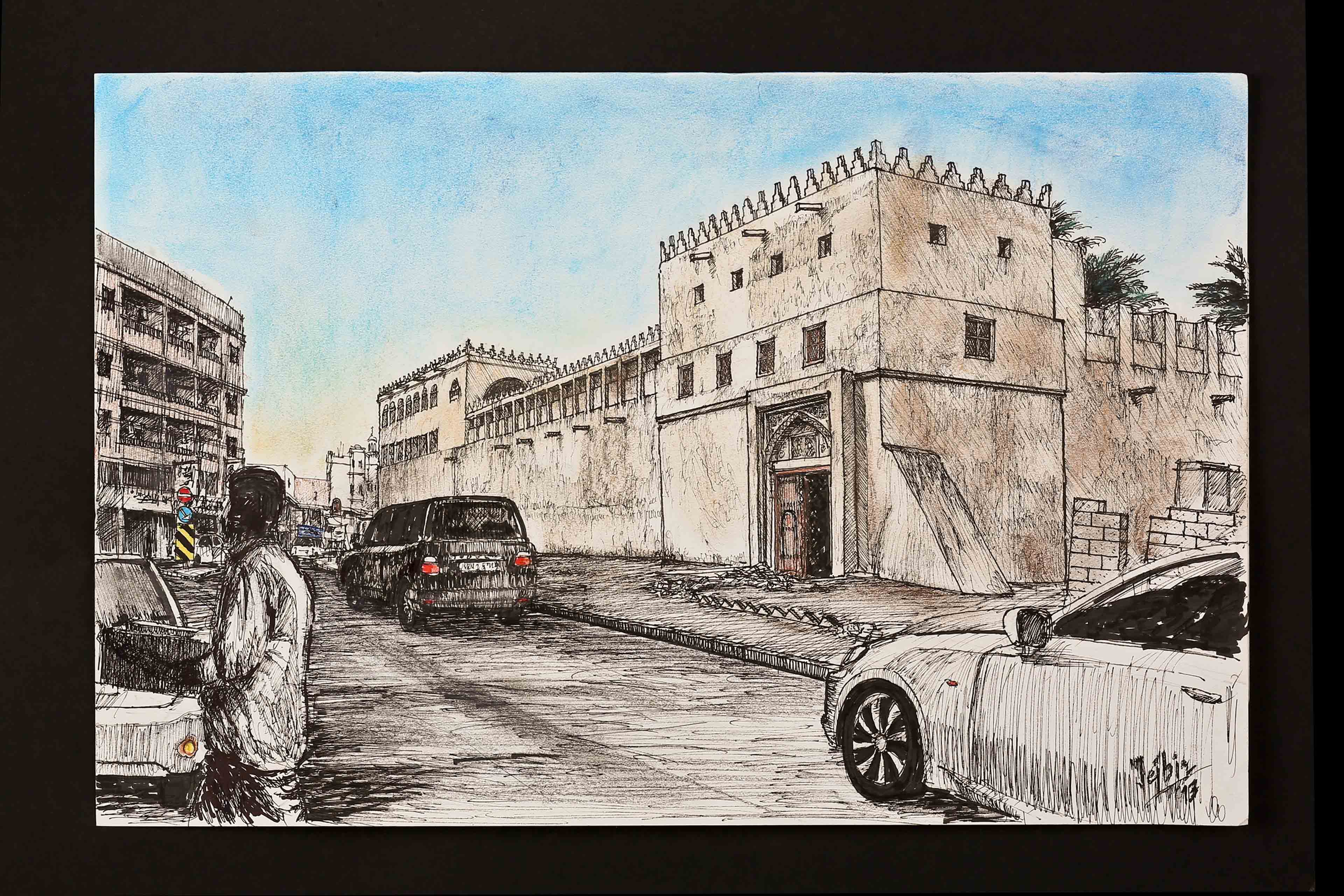 Bahraini Heritage paintings by Tejbir Singh at Coroflot.com