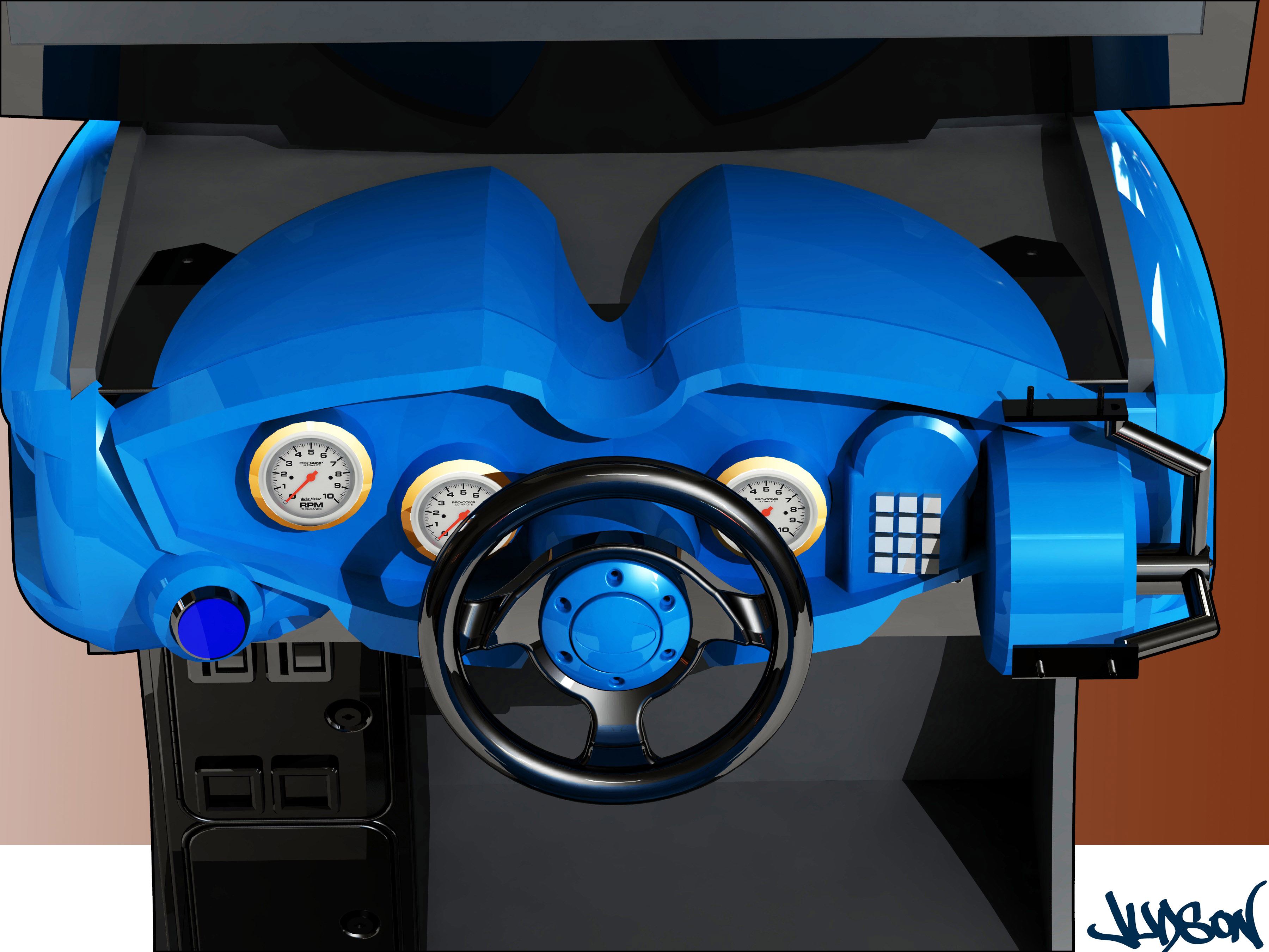 H2Overdrive Arcade Game by Jonathan Judson at Coroflot.com