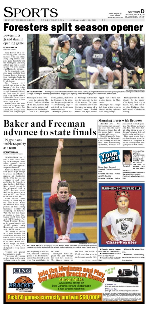 An upload by Grace Stamper on Coroflot: to the project CING newspaper ...