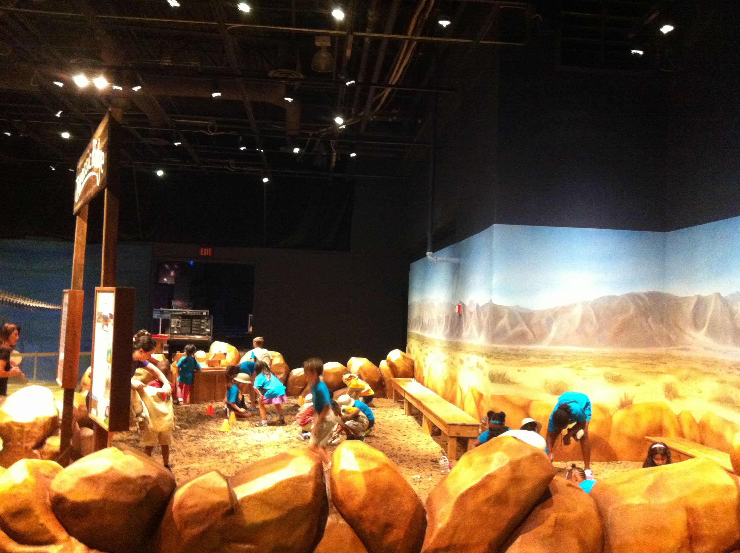 Dino Digs Dig Pit by Andrea Hart at Coroflot.com