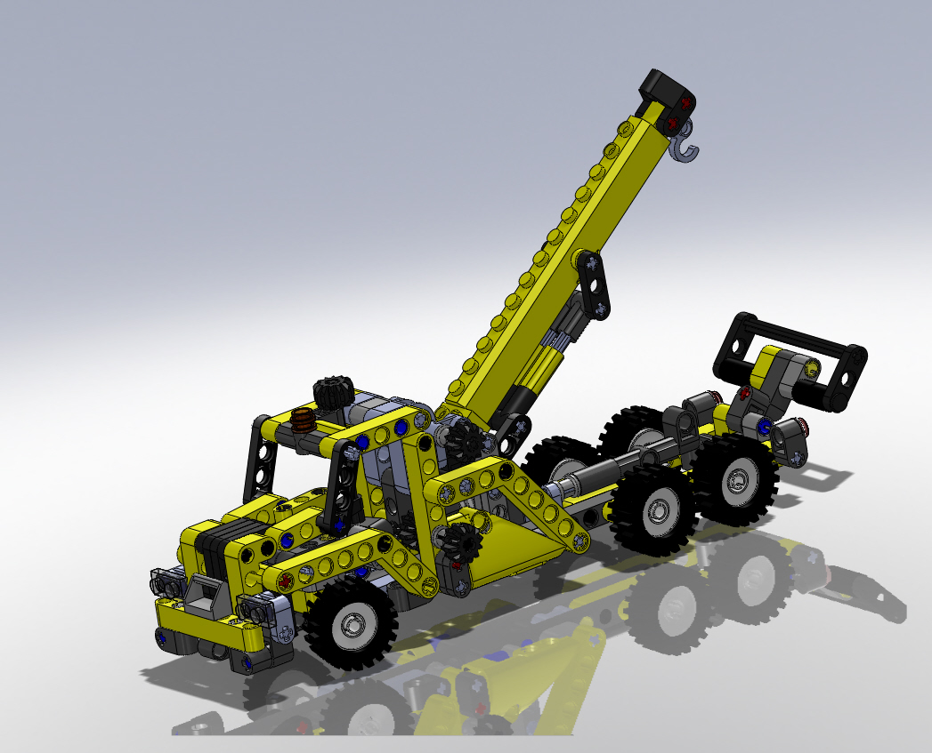 LEGO Mini Crane by Xin Liu at Coroflot.com