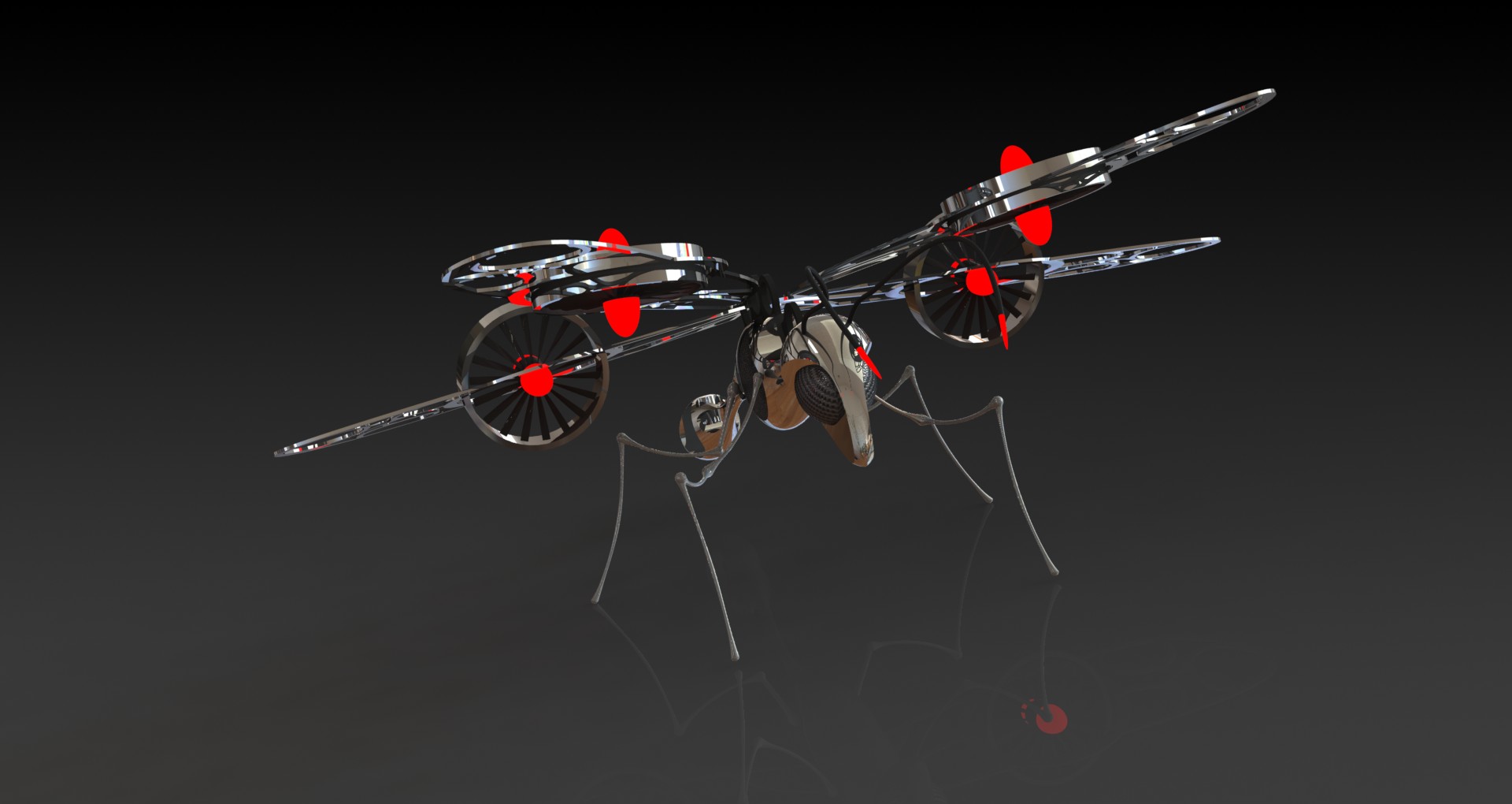 Robot Dragonfly by Joseph Rajakaruna at Coroflot.com