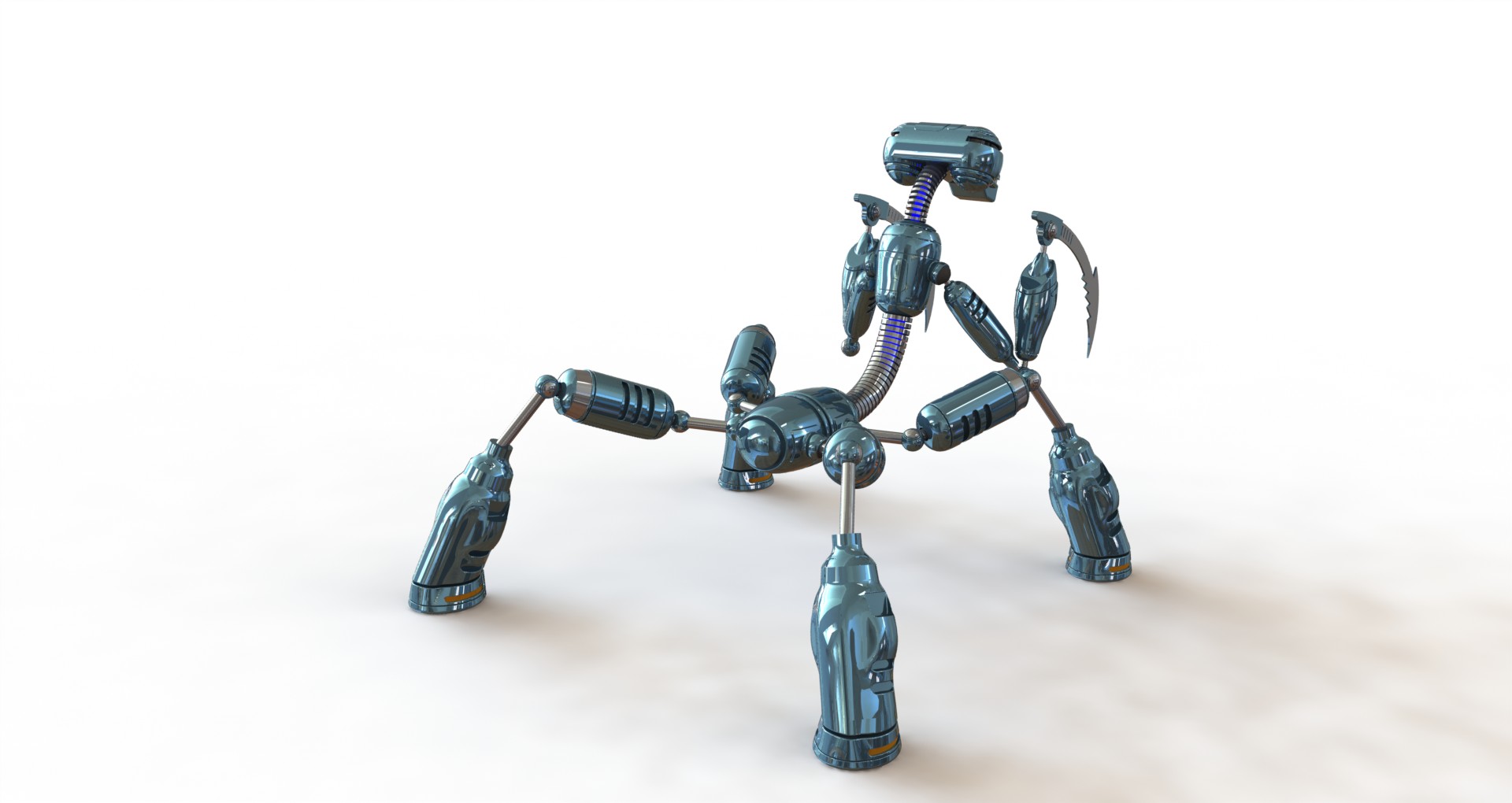 Robot Mantis by Joseph Rajakaruna at Coroflot.com