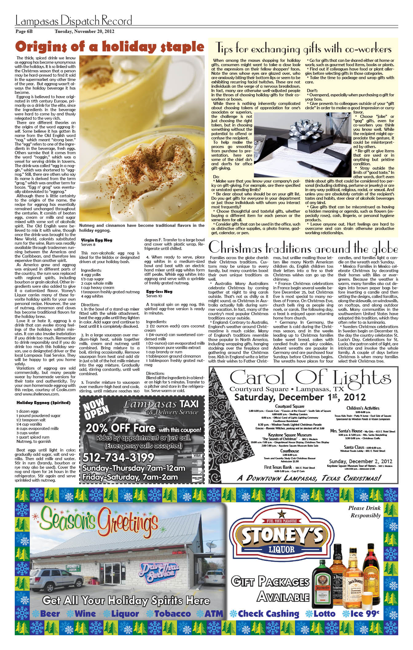 Special Section broadsheet layouts by Misty Thebeau at Coroflot.com