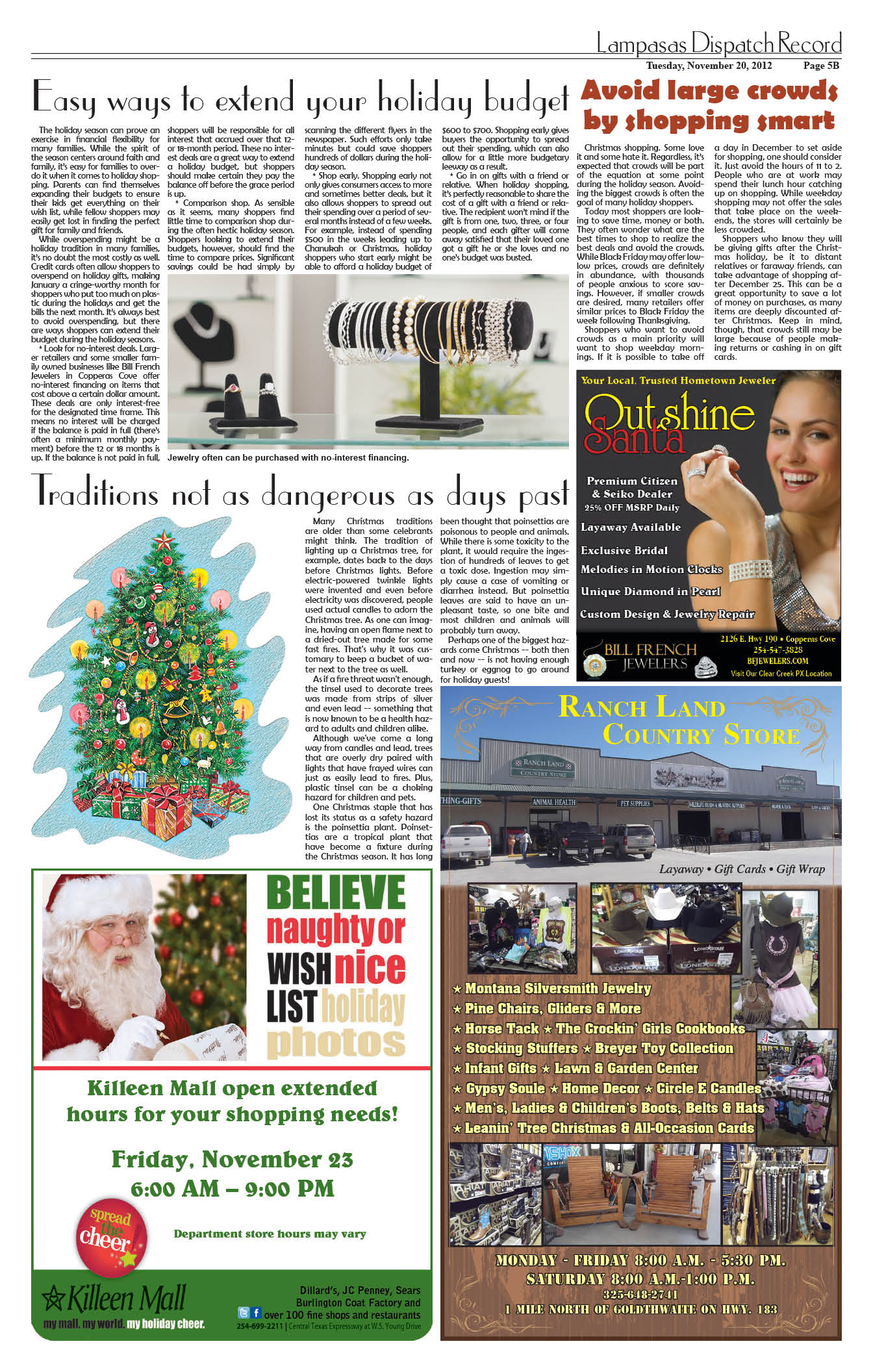 Special Section broadsheet layouts by Misty Thebeau at Coroflot.com