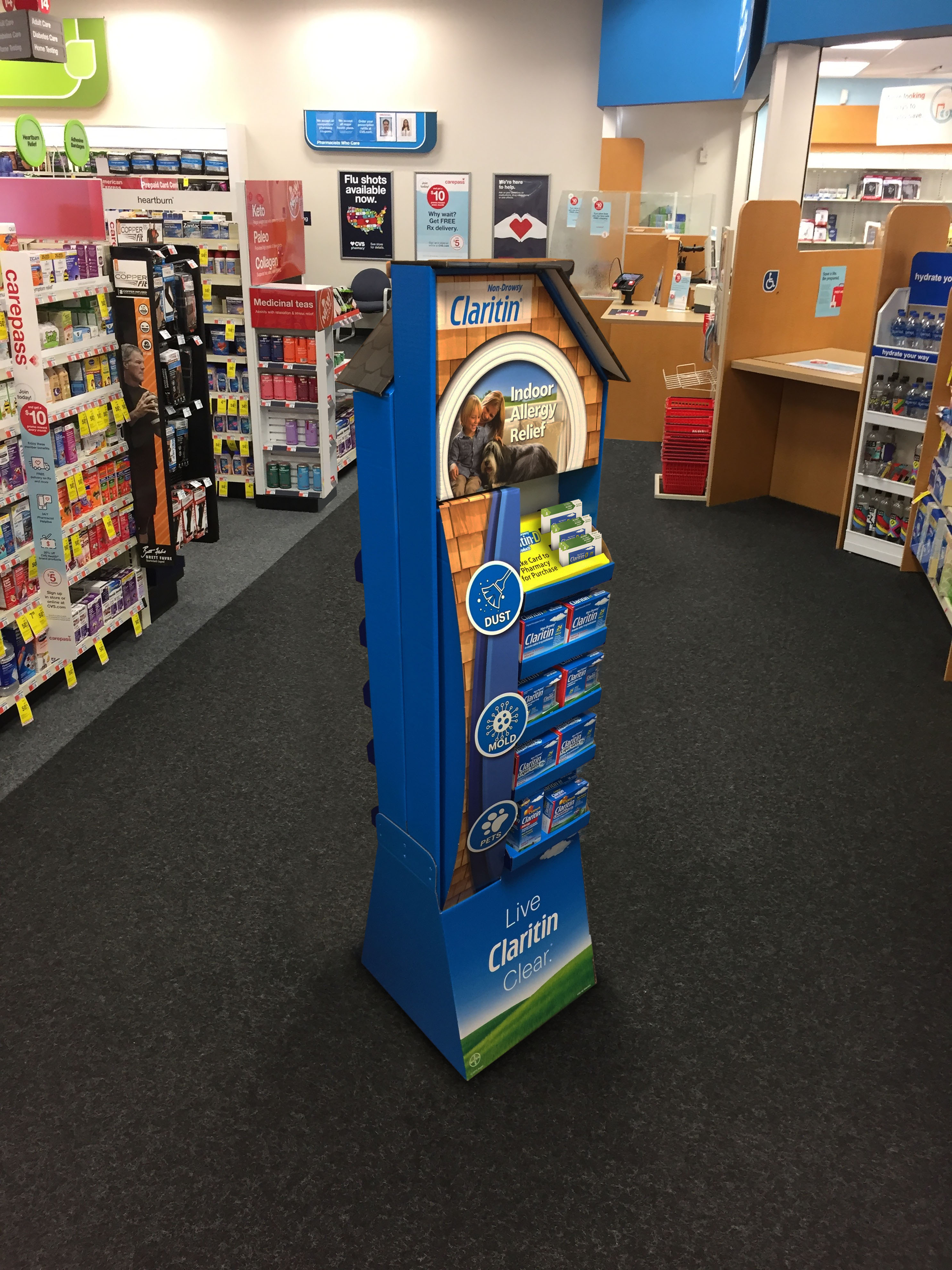 Claritin CVS Indoor Relief Tower by Jeff Gramm at Coroflot.com