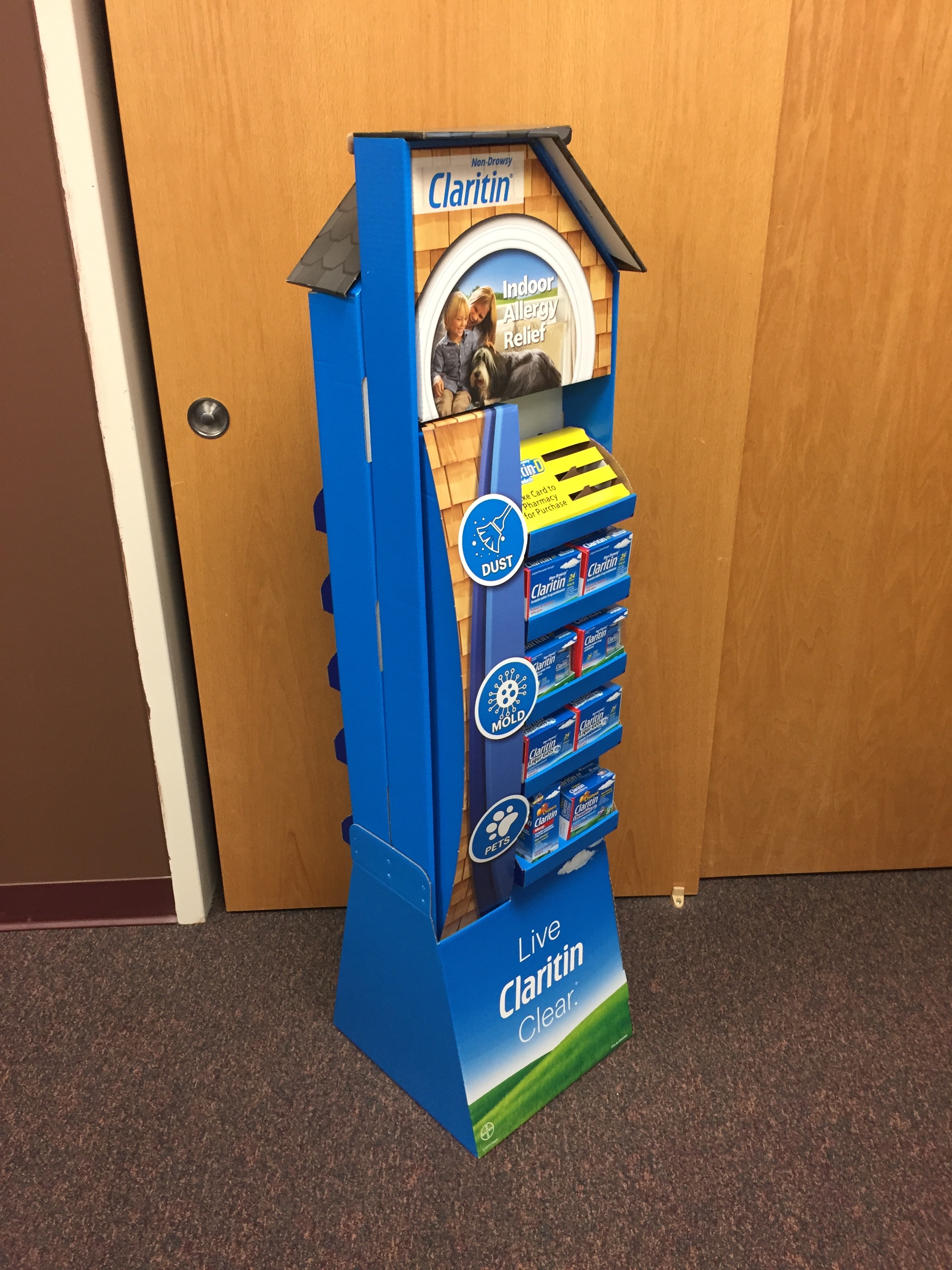 Claritin CVS Indoor Relief Tower by Jeff Gramm at Coroflot.com