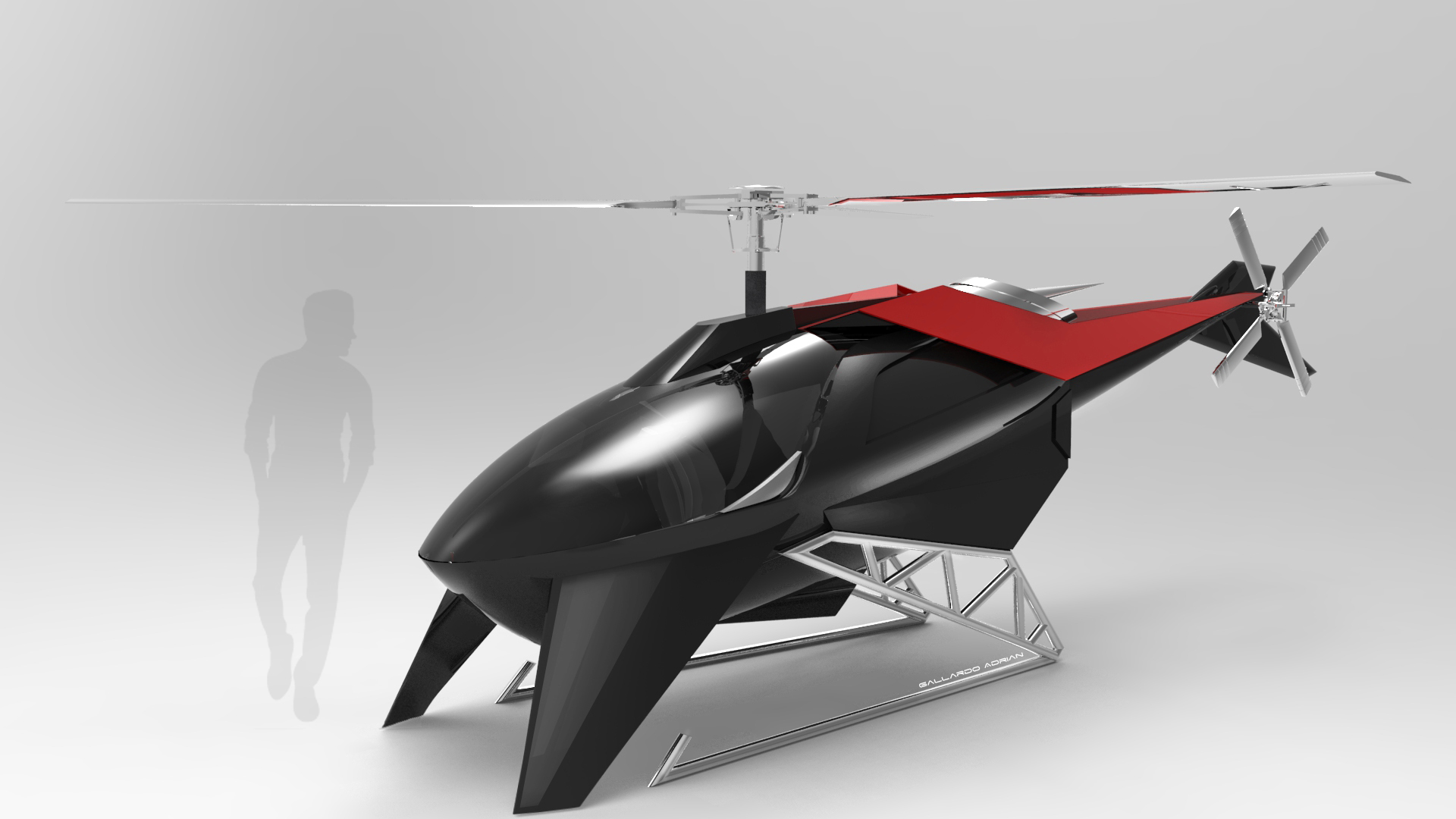 Helicopter Concept Design 2016 by Adrian Gallardo at Coroflot.com