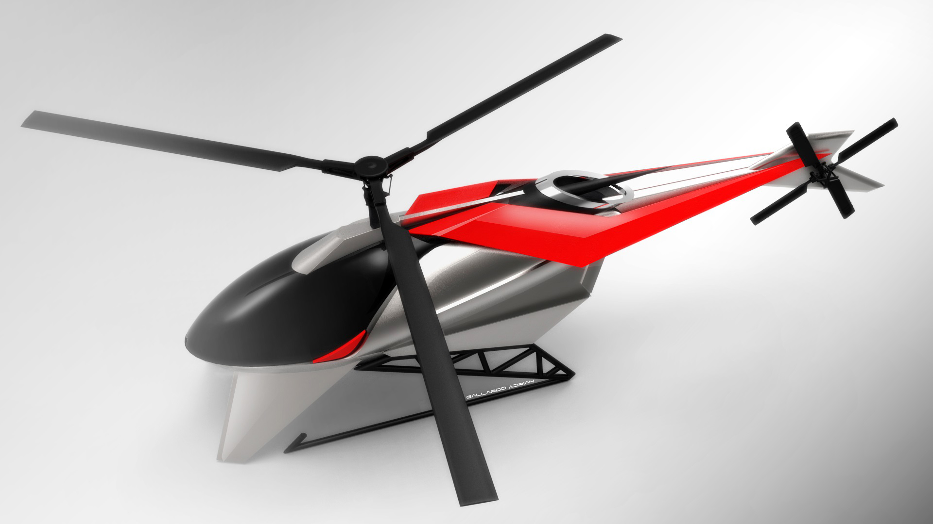 Helicopter Concept Design 2016 by Adrian Gallardo at Coroflot.com