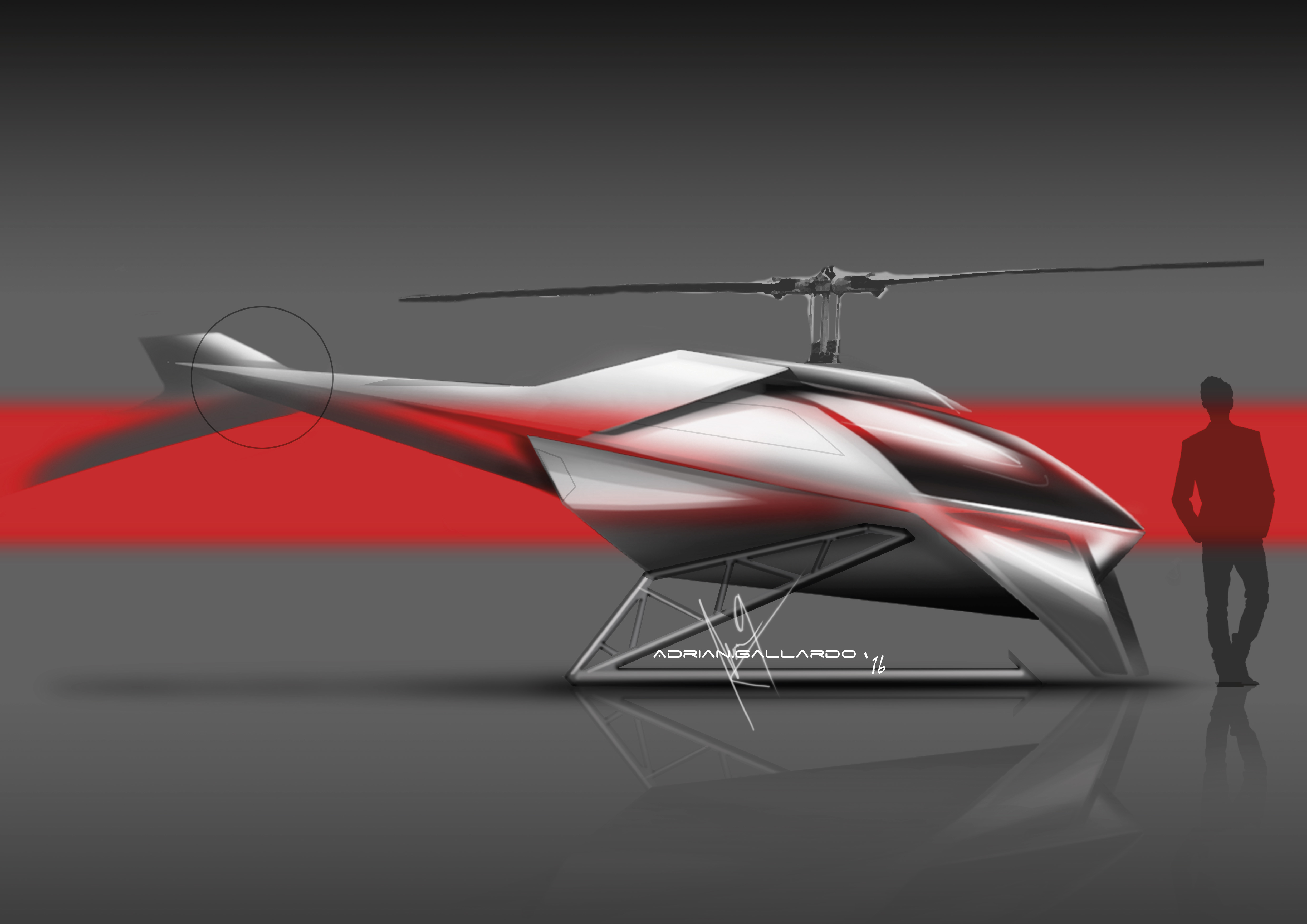 Helicopter Concept Design 2016 by Adrian Gallardo at Coroflot.com
