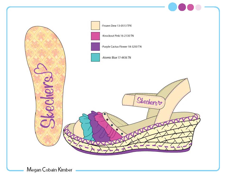 Small Shoe Design Sampling by Megan Cobain Kimber at Coroflot.com