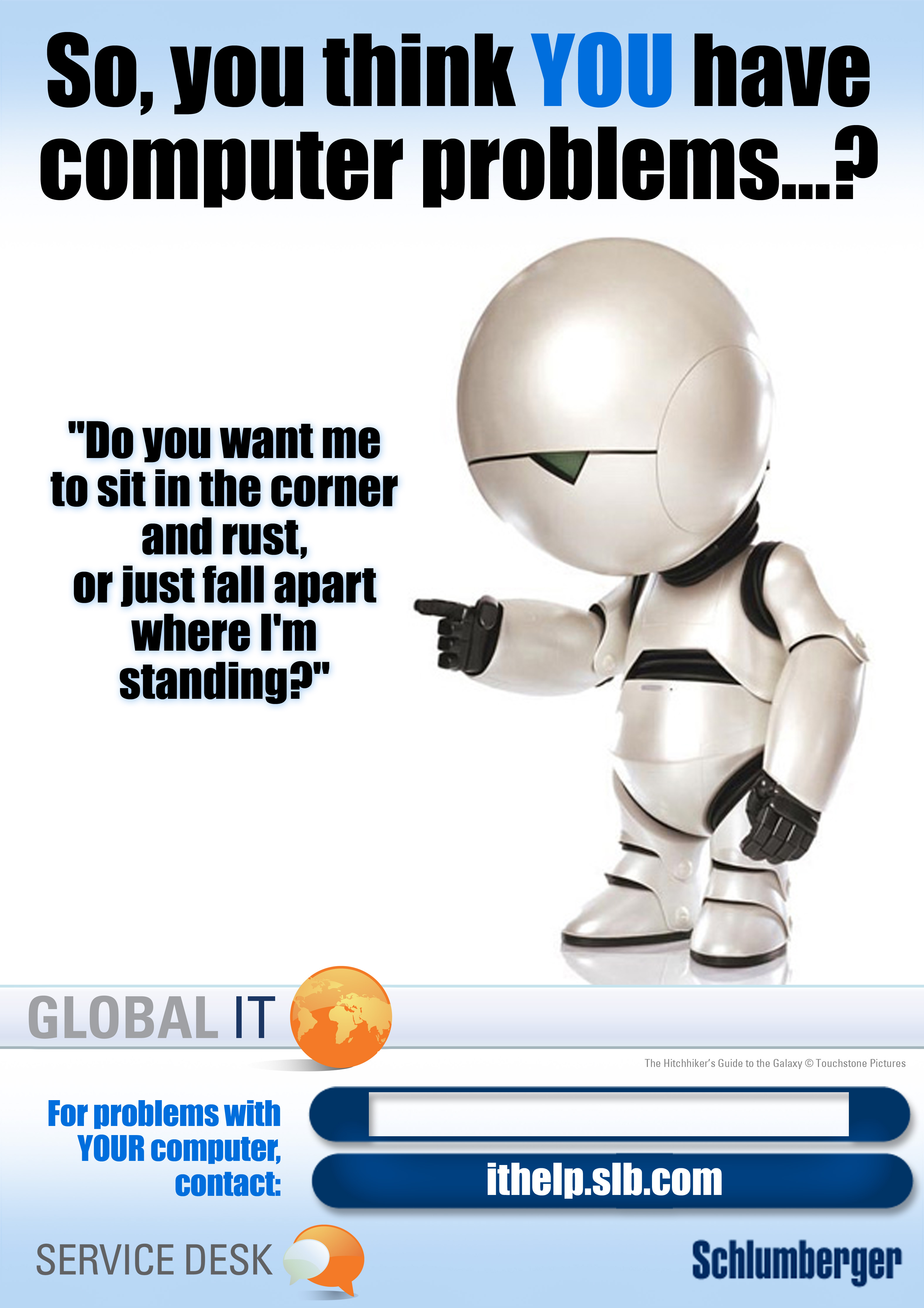 IT Help Desk Posters by Scott Head at Coroflot.com