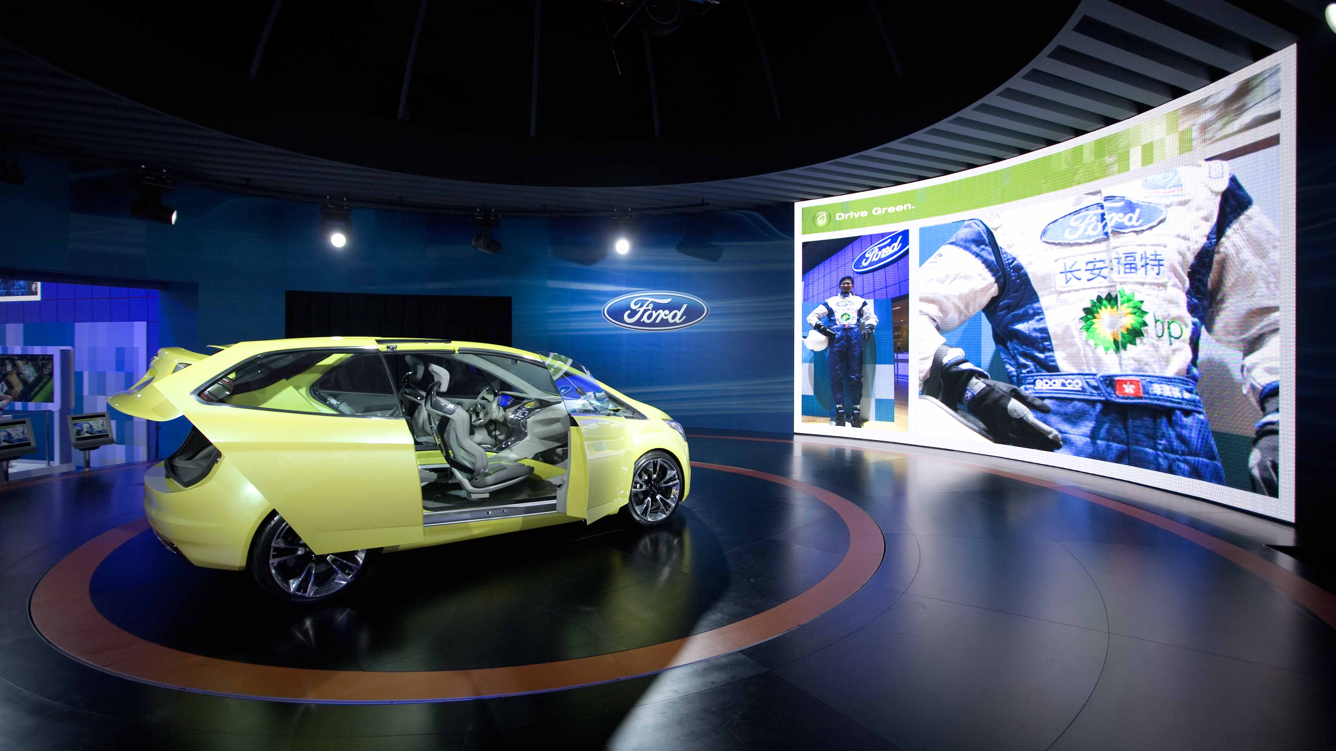 Automotive Ford Stand - Shanghai Motor Show by Rob Atkinson at Coroflot.com