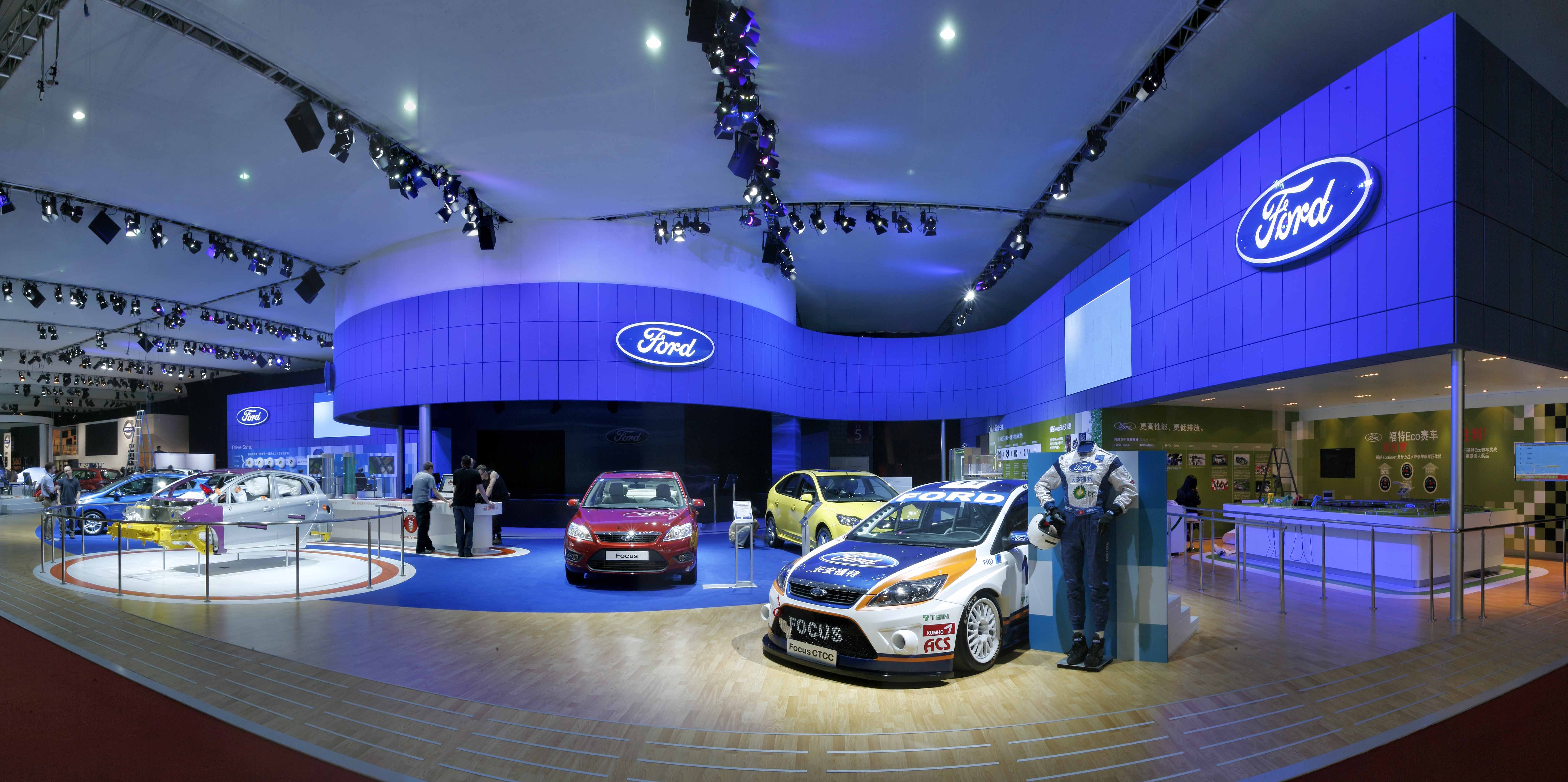 Automotive Ford Stand - Shanghai Motor Show by Rob Atkinson at Coroflot.com