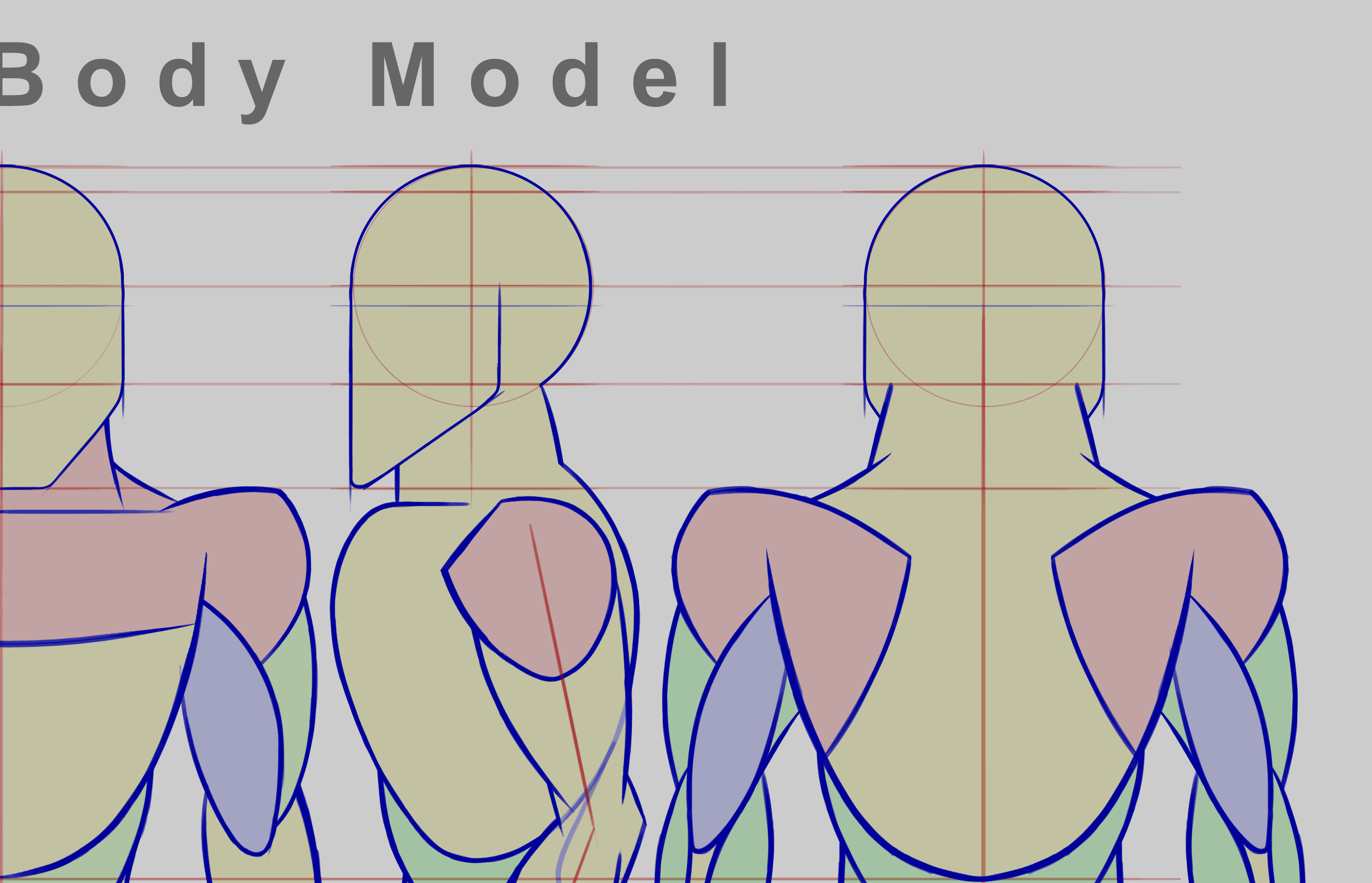 Man & Woman Body Model by mezo arts at Coroflot.com