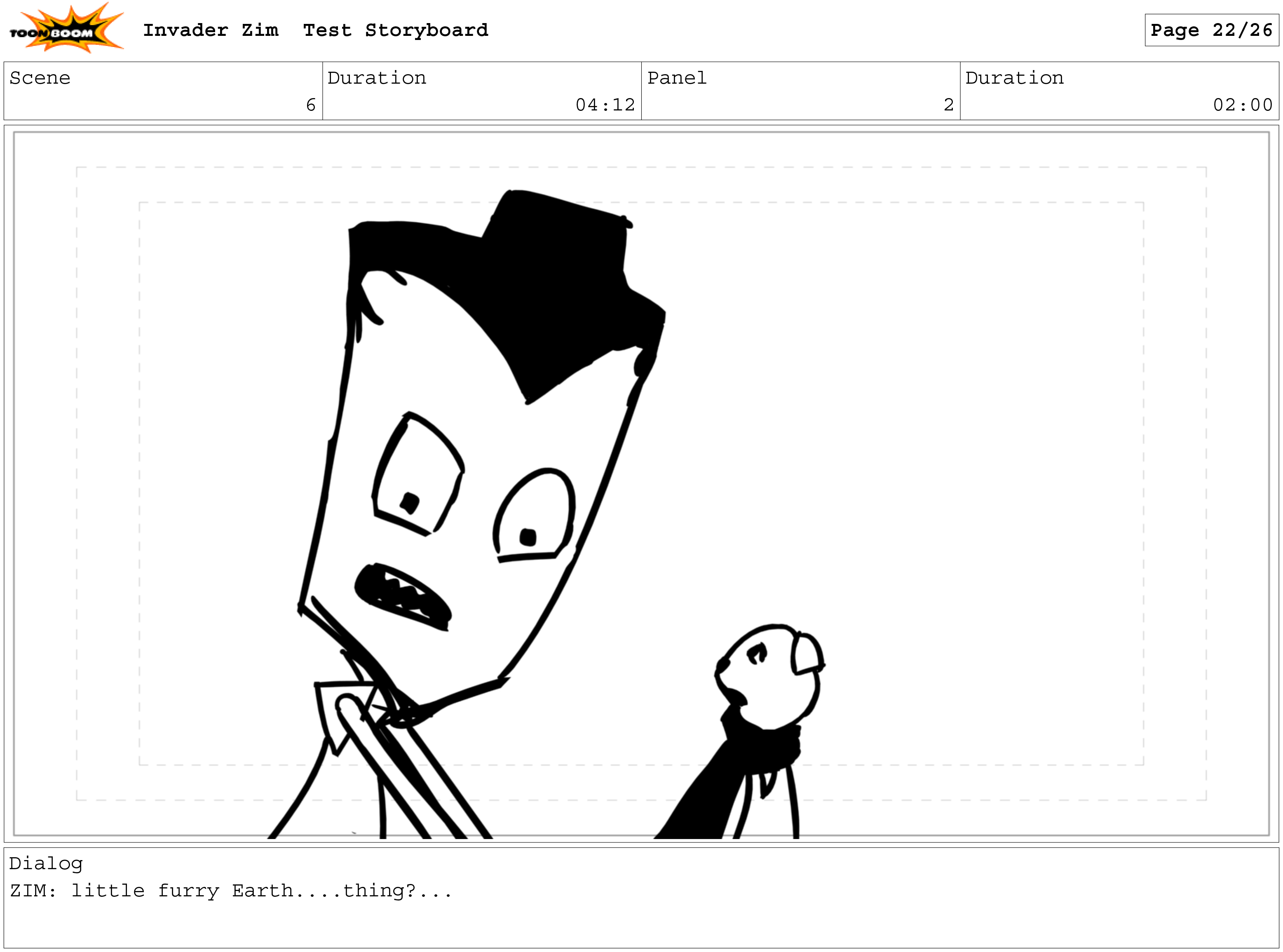 Invader Zim - Storyboards by Gary Chadwick at Coroflot.com Invader Zim - Storyboards by Gary Chadwick at Coroflot.com