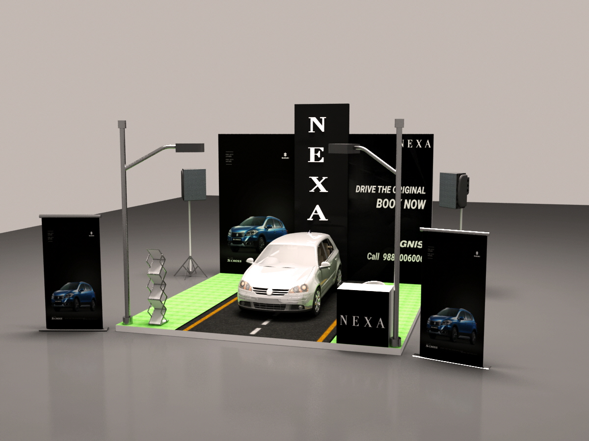 Nexa 3d set-up design by AMIT KUMAR at Coroflot.com