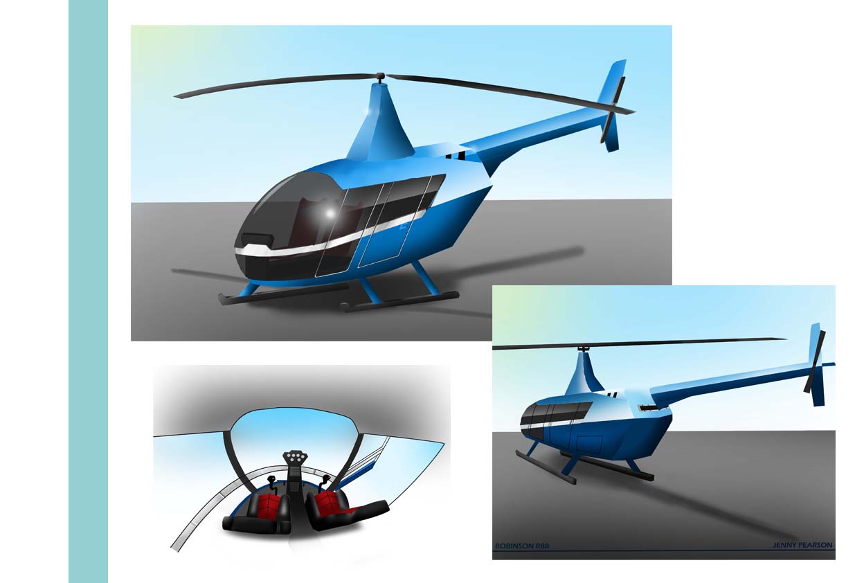 Robinson R88 by Jenny Pearson at Coroflot.com