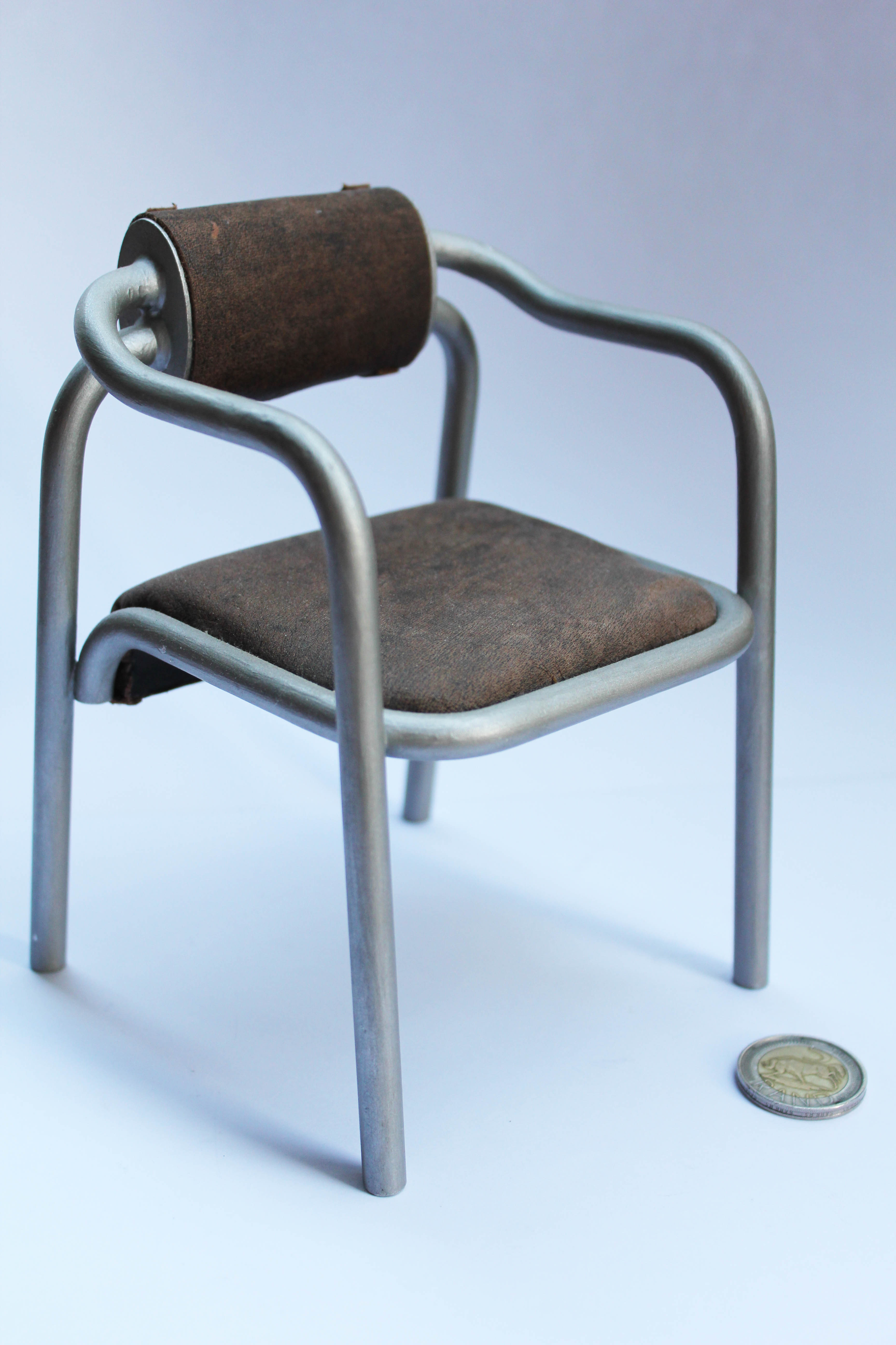 1:5 scale chair model by Brian Tompkins at Coroflot.com