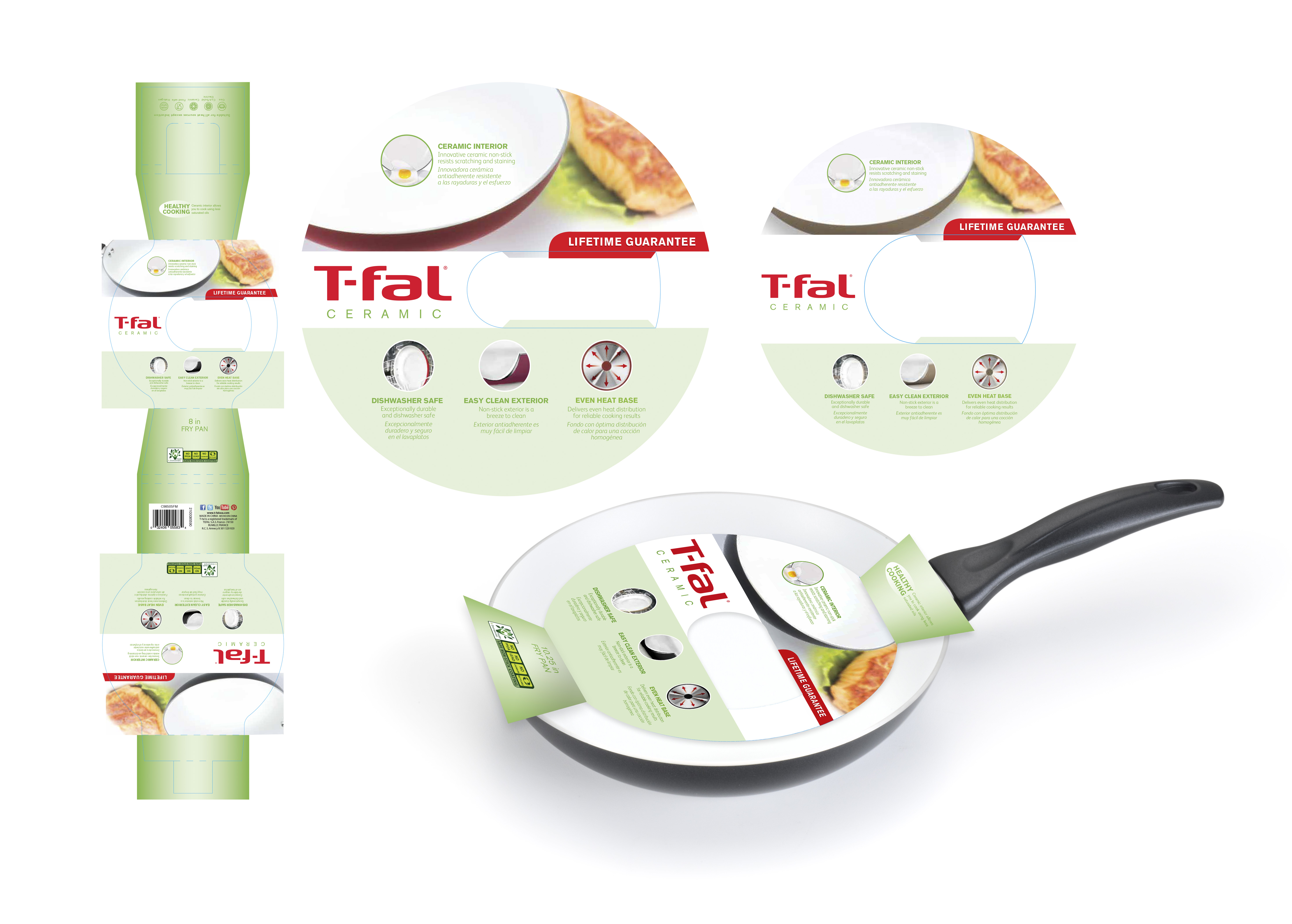 T-Fal Cookware Packaging by John Baker at Coroflot.com