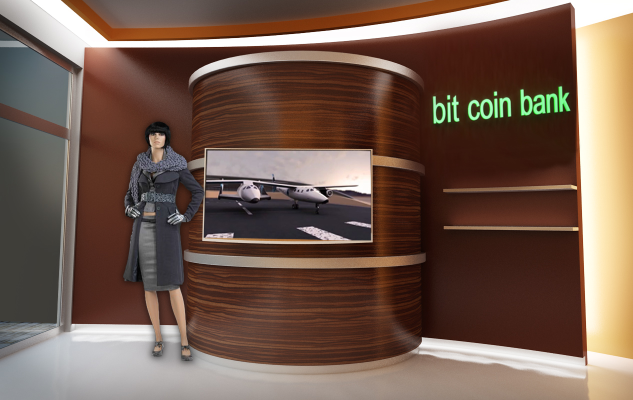 bit coin bank lobby exhibit design by kind customs at Coroflot.com