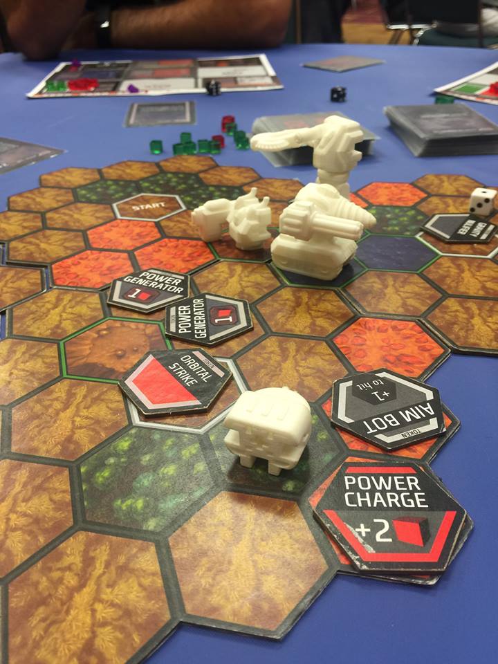 Board game prototype: Mech Deck by Patrick Fahy at Coroflot.com