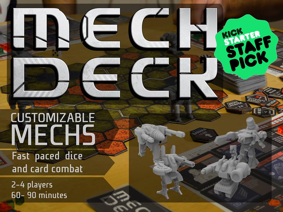 Board game prototype: Mech Deck by Patrick Fahy at Coroflot.com