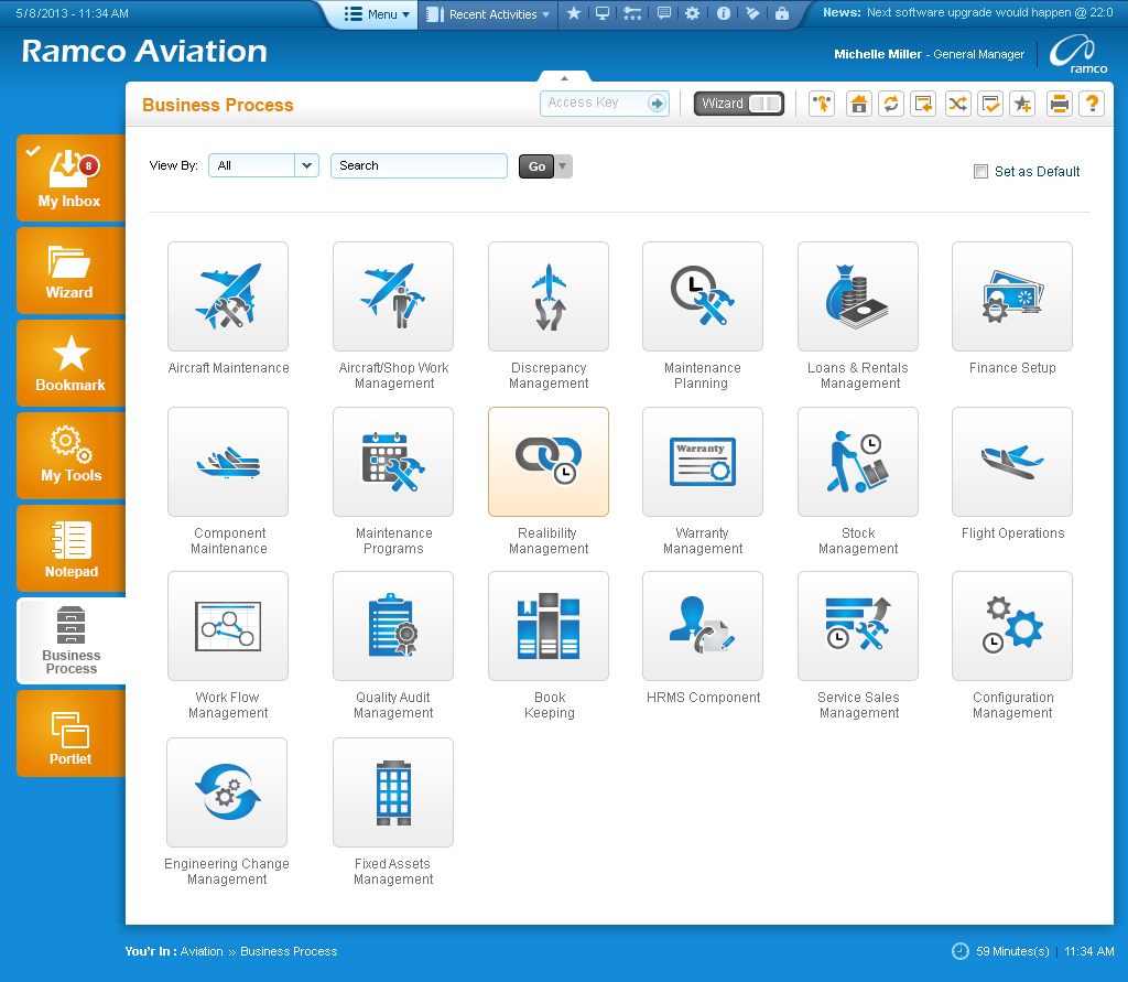 Aviation Software UI/UX Design by Madhu Barathi at Coroflot.com
