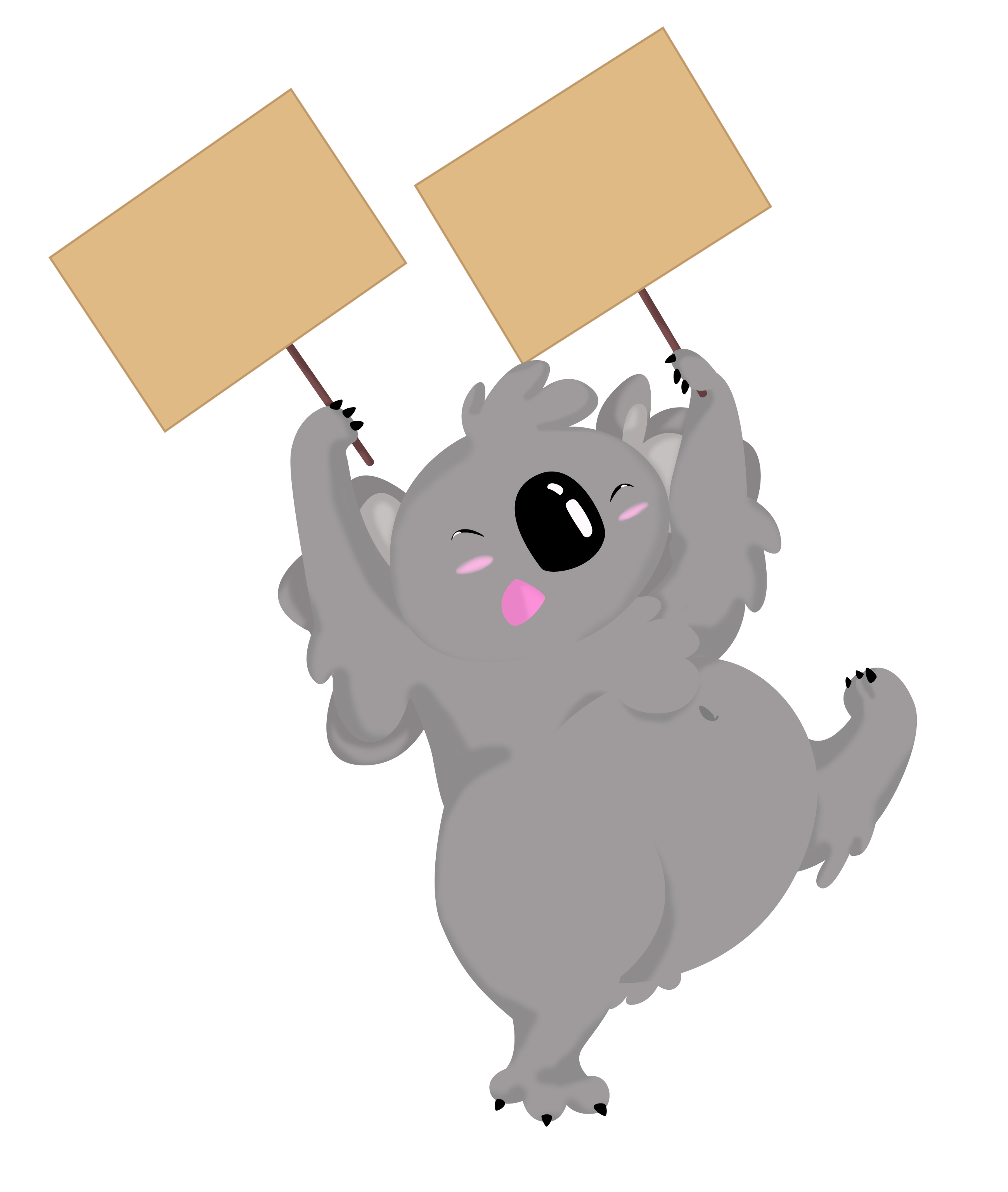 COMMISSION - Koala Bear Character Website mascot by Alexandra Tully at ...
