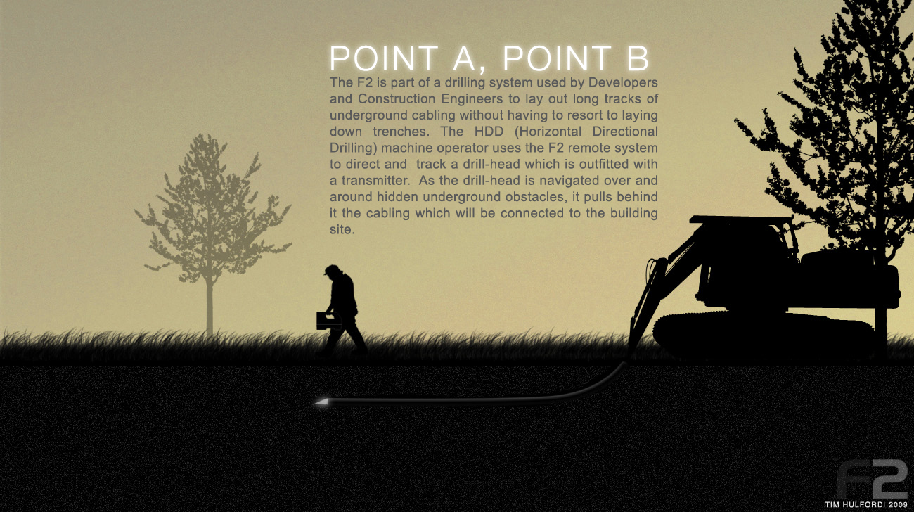 DCI Digitrak Drill-Head Locator by Tim Hulford at Coroflot.com