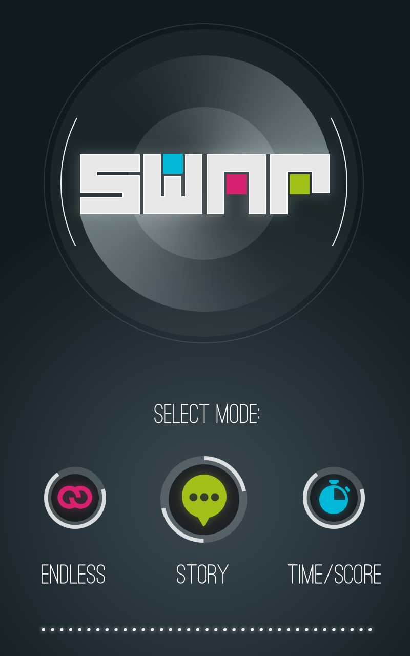 Mobile game "SWAP" - Concept / UI Design by Mikhail Uralov at Coroflot.com