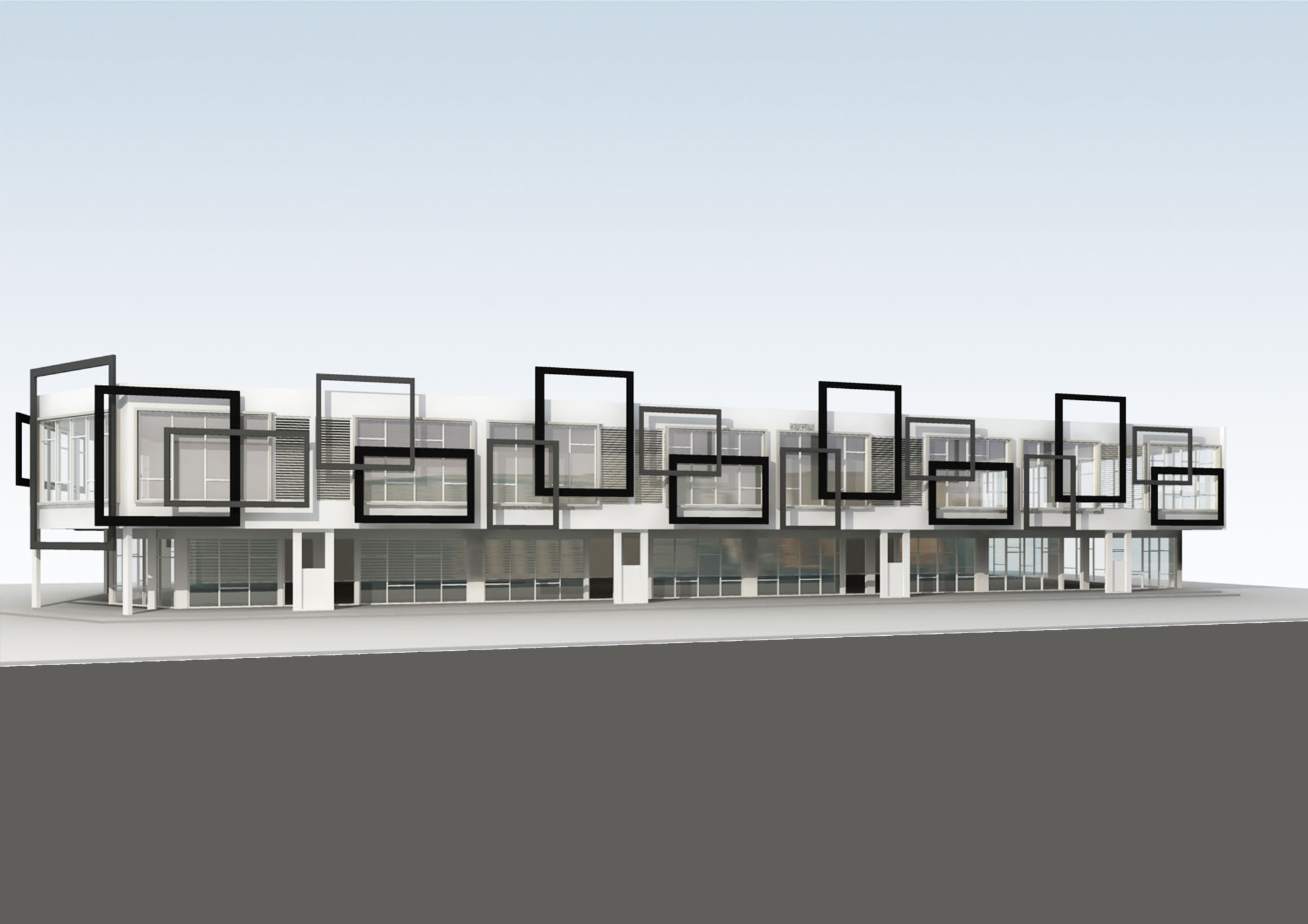 Proposed Shoplot design by Adrian Gonzales at Coroflot.com