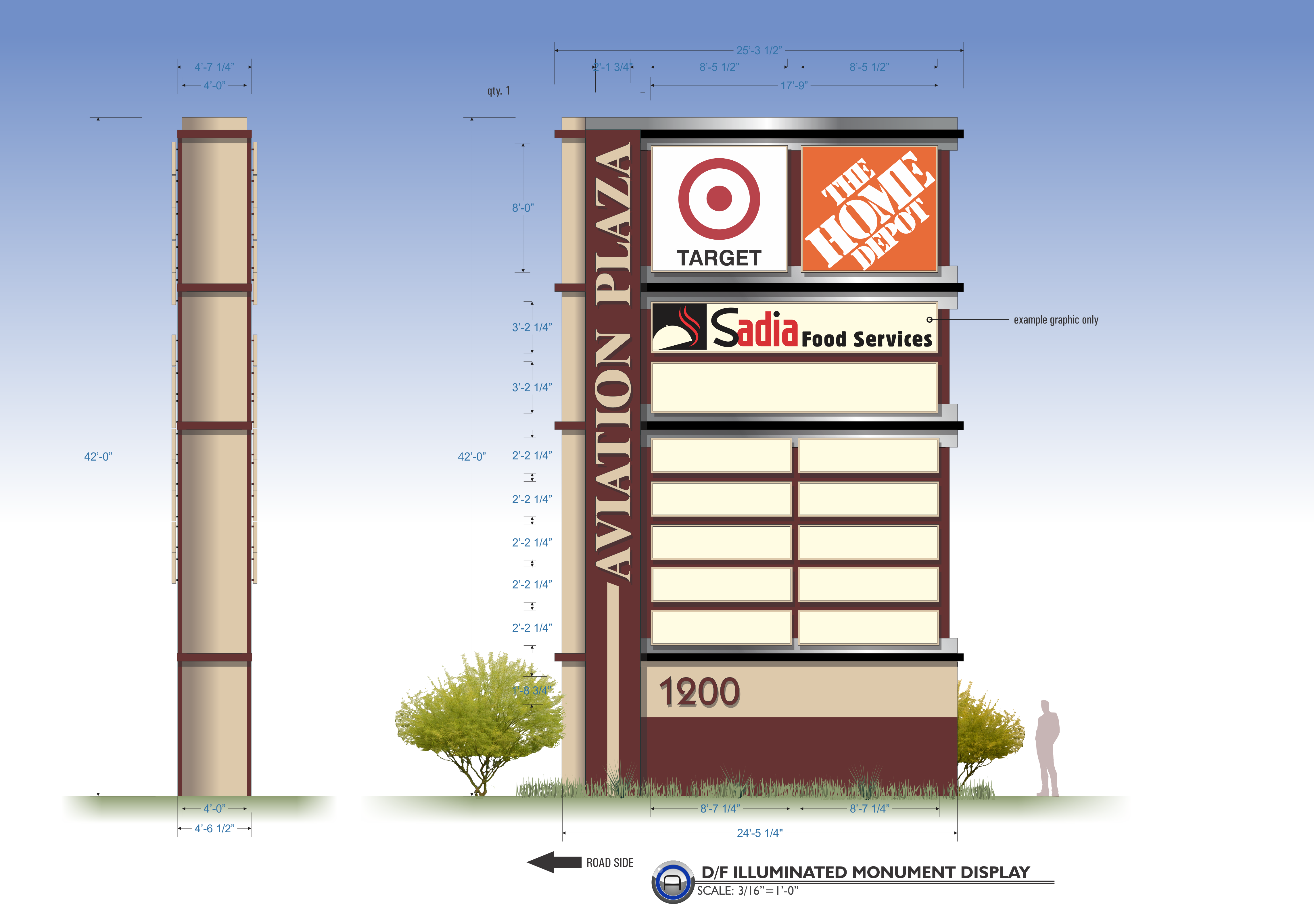 sign design & Shop drawings by Jim Walton at Coroflot.com