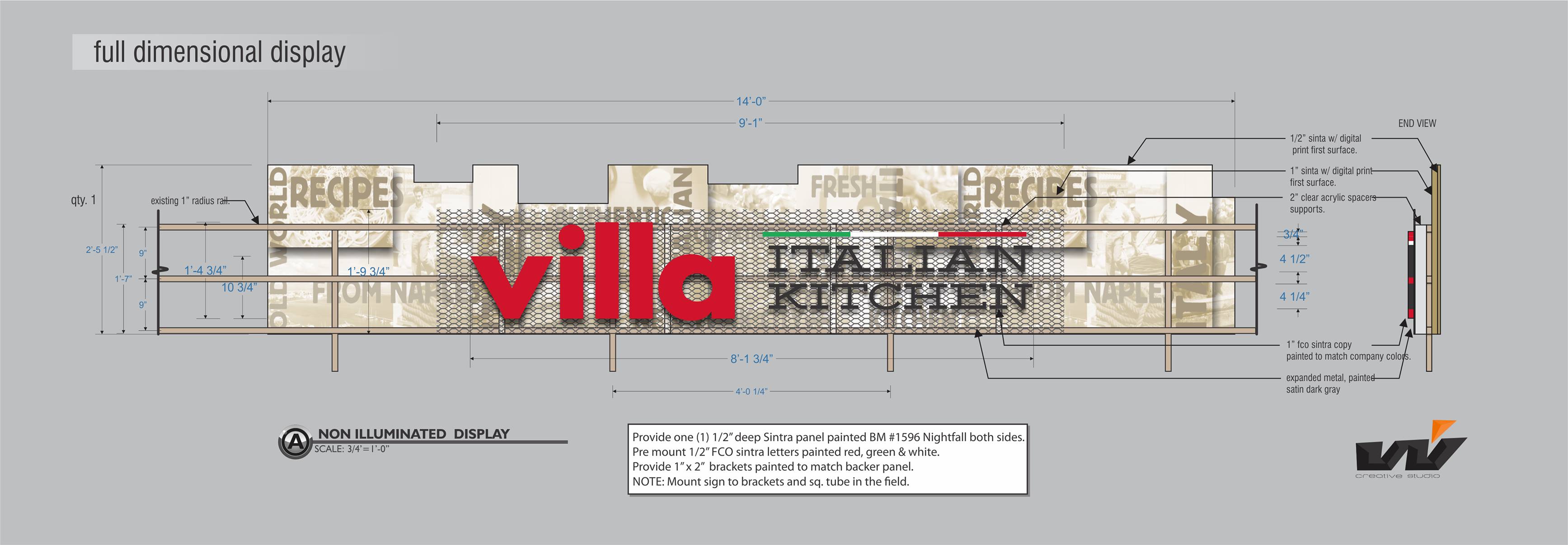 sign design & Shop drawings by Jim Walton at Coroflot.com