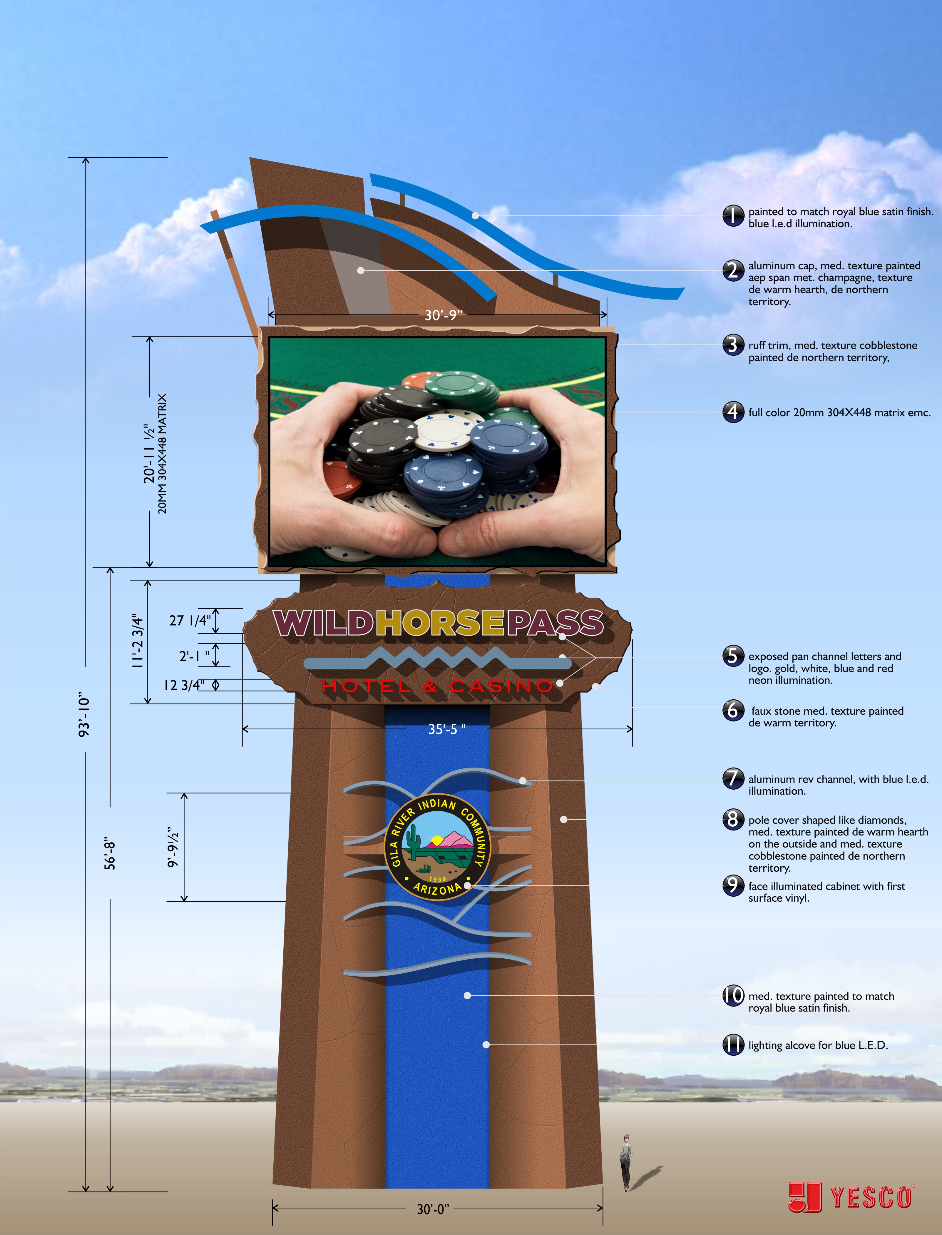 sign design & Shop drawings by Jim Walton at Coroflot.com